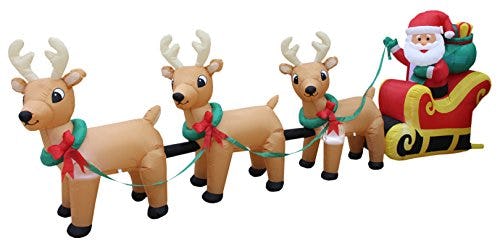 16 Christmas Inflatables That Will Make Your Front Yard So Extra