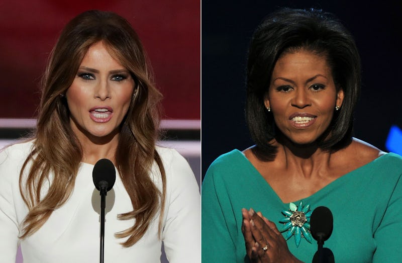 11 Famous First Lady Quotes, Side-By-Side With Melania Trump's