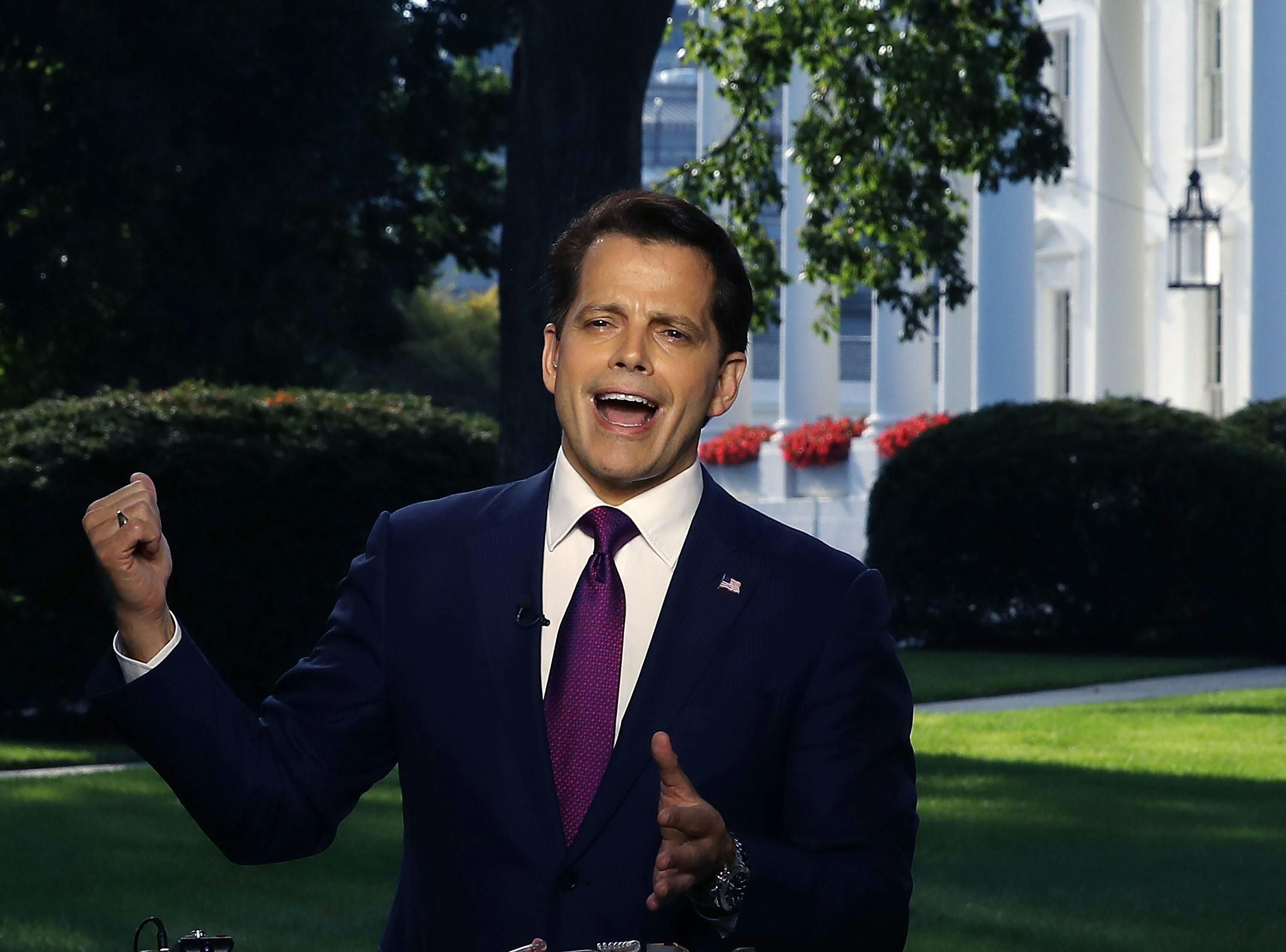 Here's How Anthony Scaramucci Reportedly Reacted To The Birth Of His Child