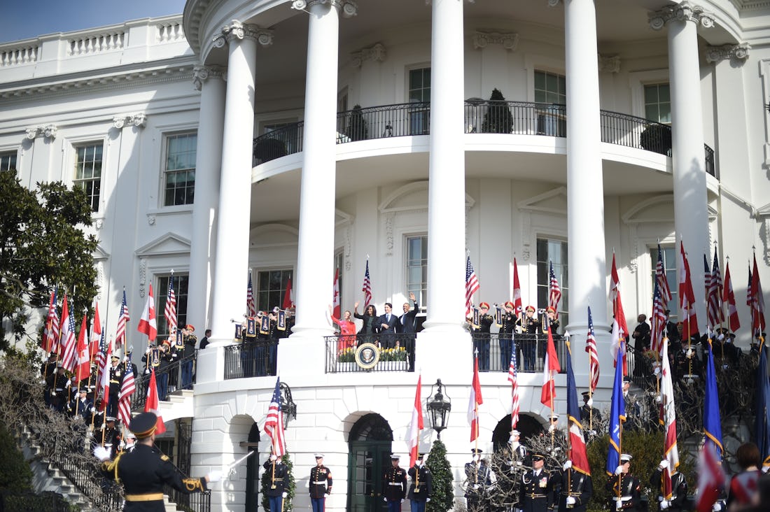 Where Did Trump Watch The Eclipse? The South Portico Is Steeped In History