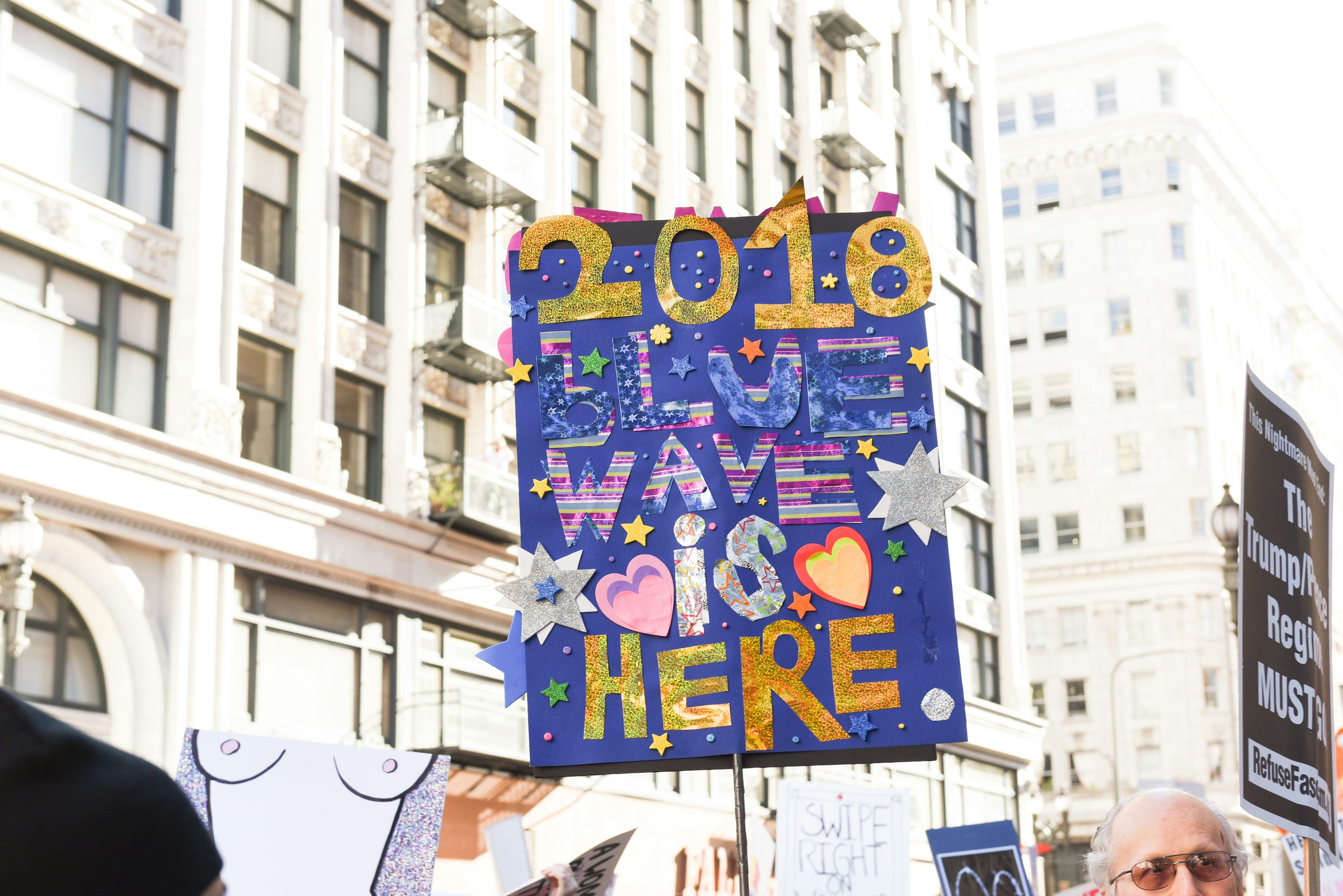 Creative Women's March Signs That You'll Get A Kick Out Of