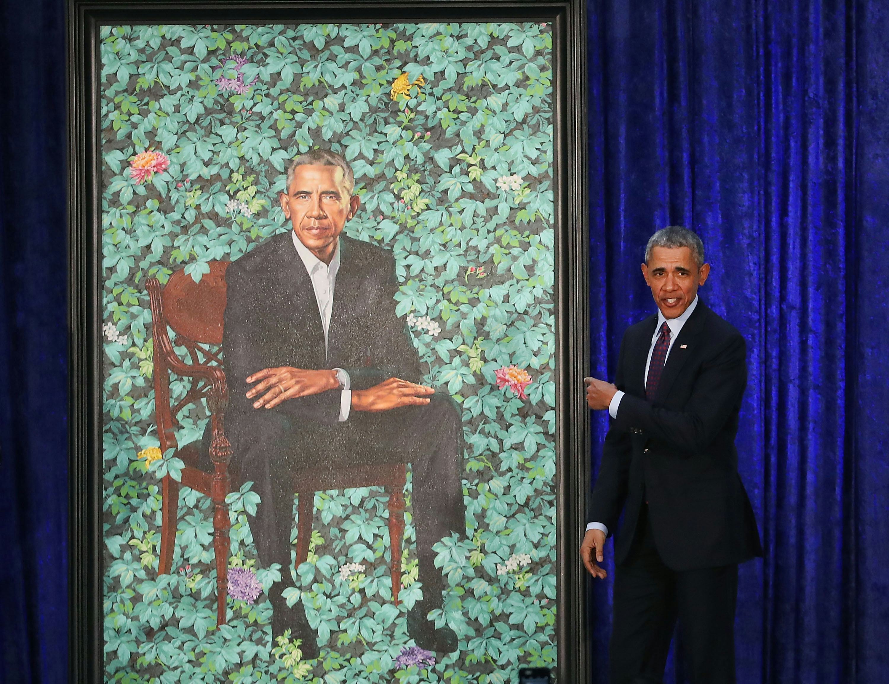 How Obama Wanted His Presidential Portrait To Portray Him Says A Lot ...