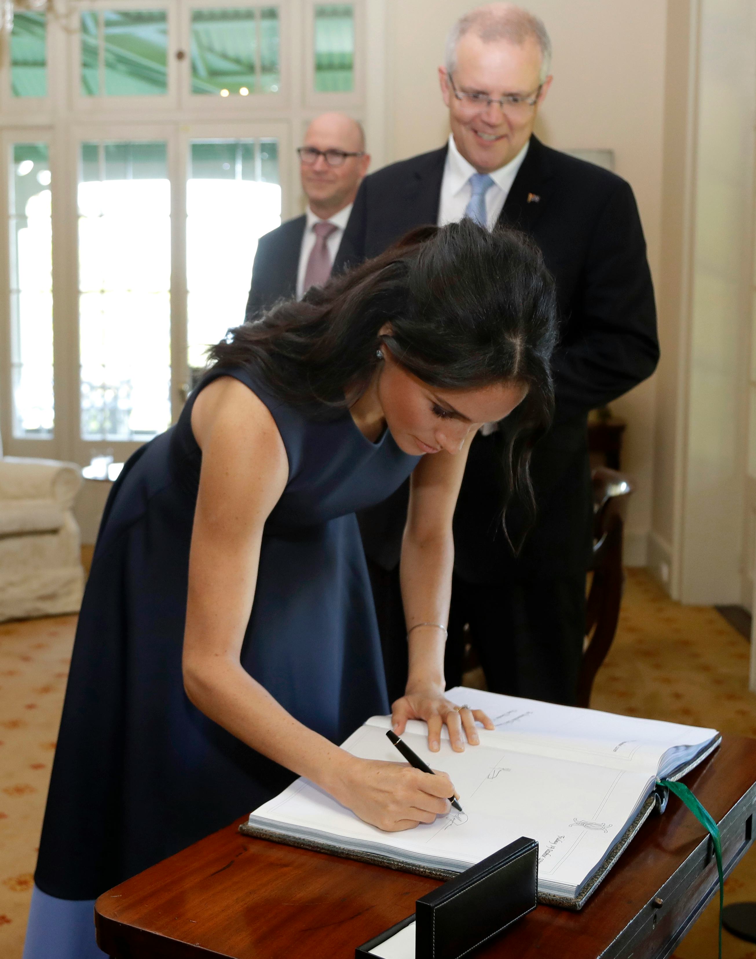 Meghan Markle Showed Off Her Calligraphy Skills During A Royal ...