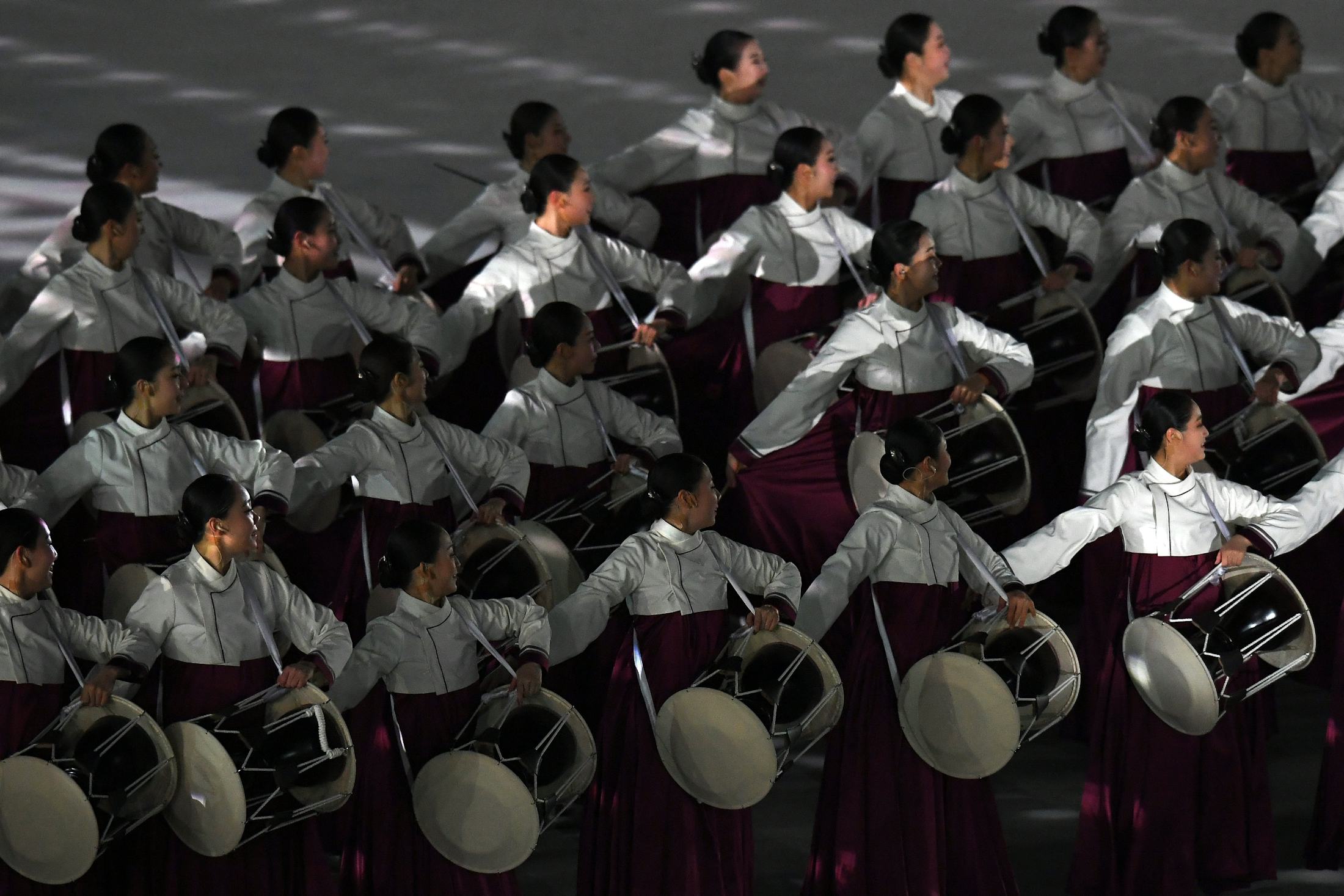 Were The Drummers In The 2018 Winter Olympics Opening Ceremony All ...