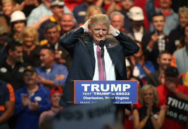 13 Photos Of Donald Trump's Hair, Through Thick & Thin