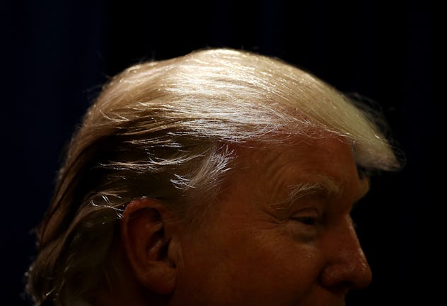 13 Photos Of Donald Trump's Hair, Through Thick & Thin