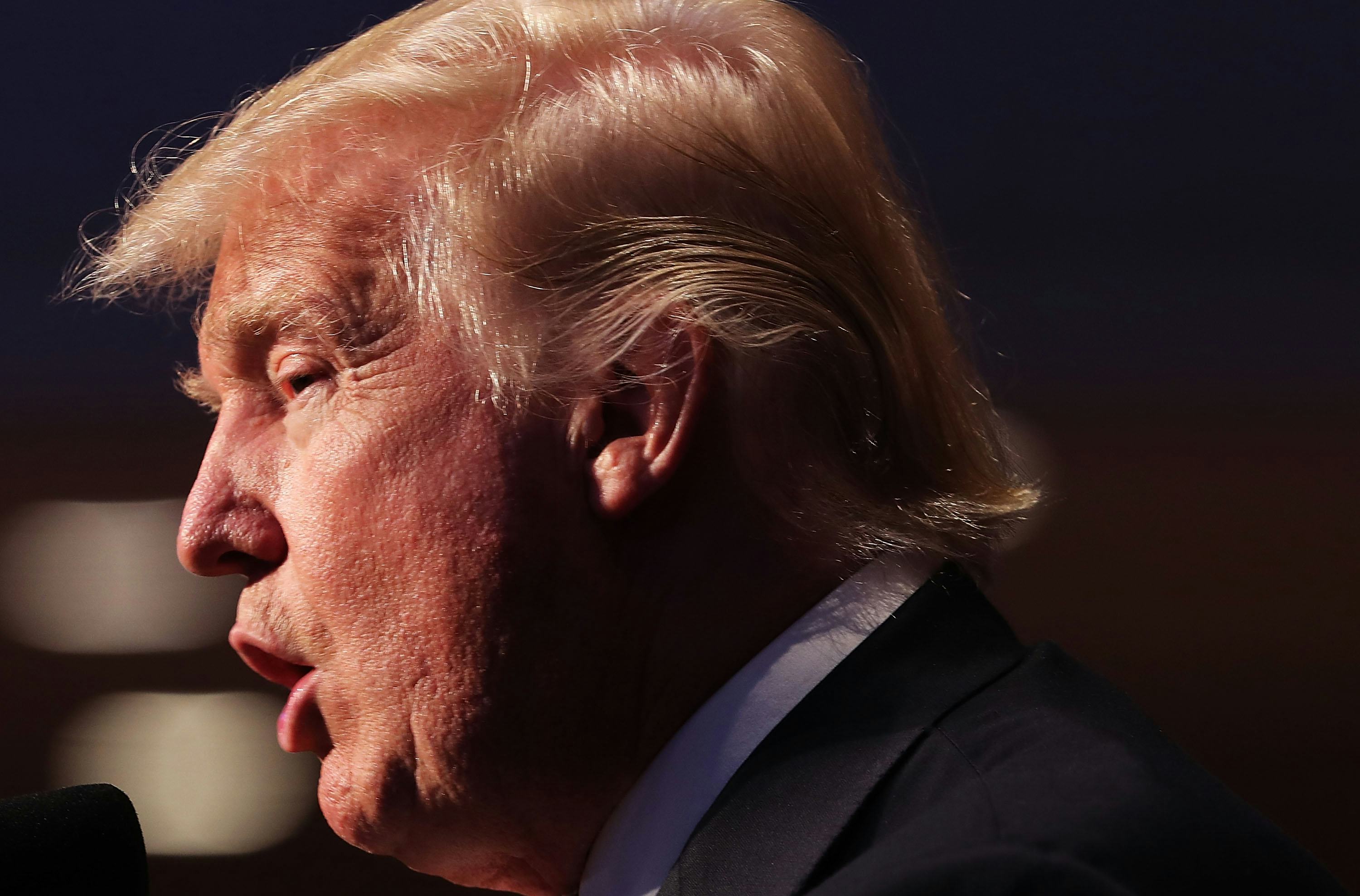 13 Photos Of Donald Trump's Hair, Through Thick & Thin