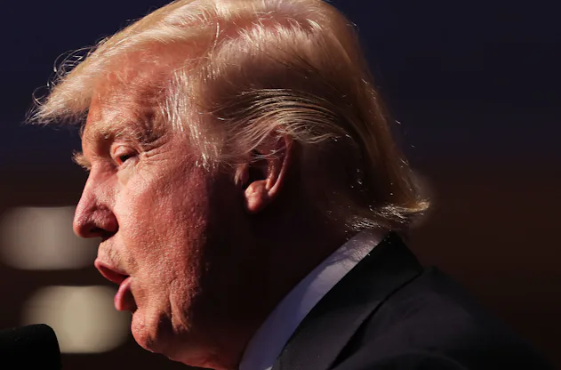 13 Photos Of Donald Trump's Hair, Through Thick & Thin