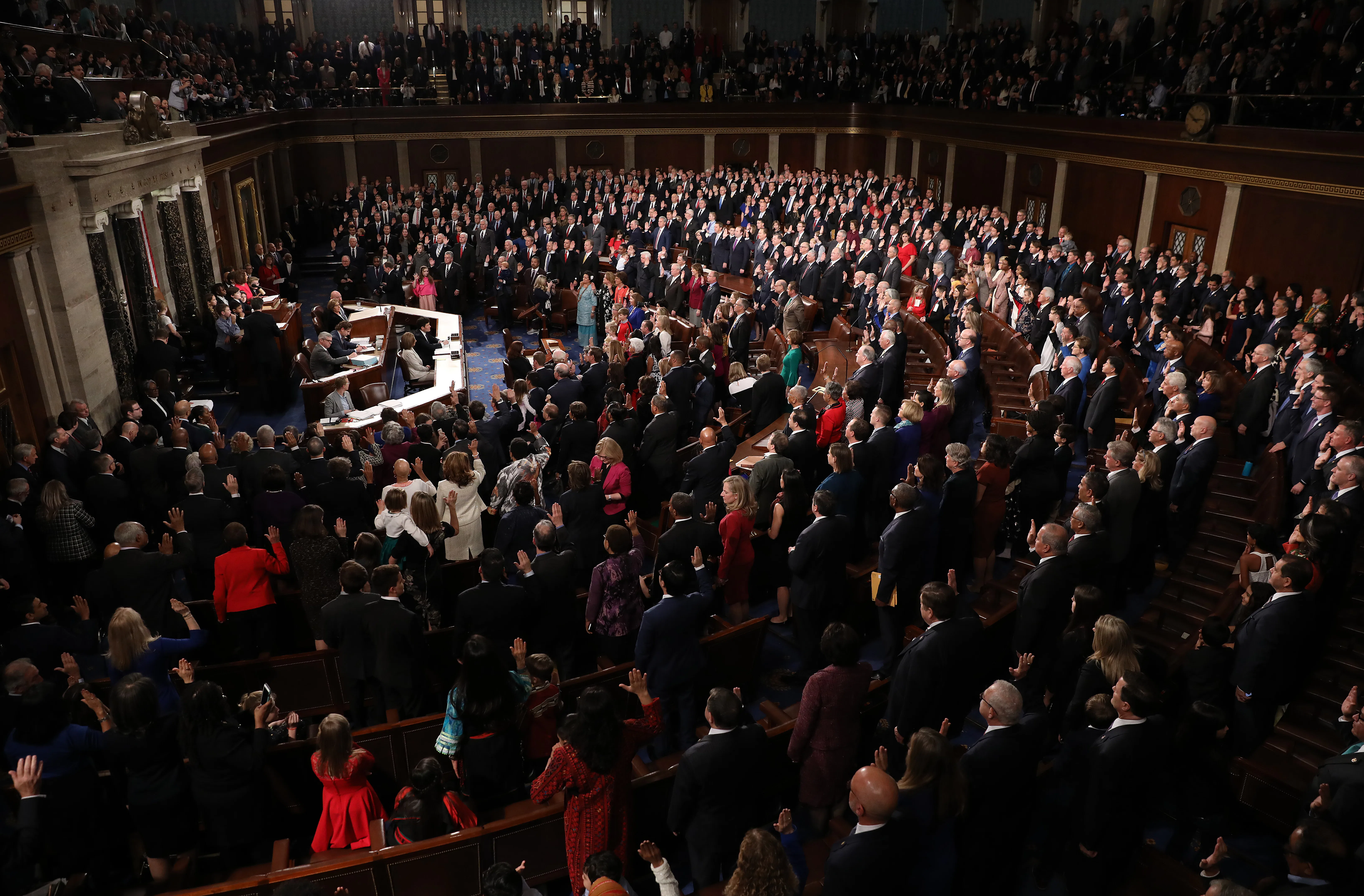 Photos Of New Members Of Congress Being Sworn In Show The New Face Of ...