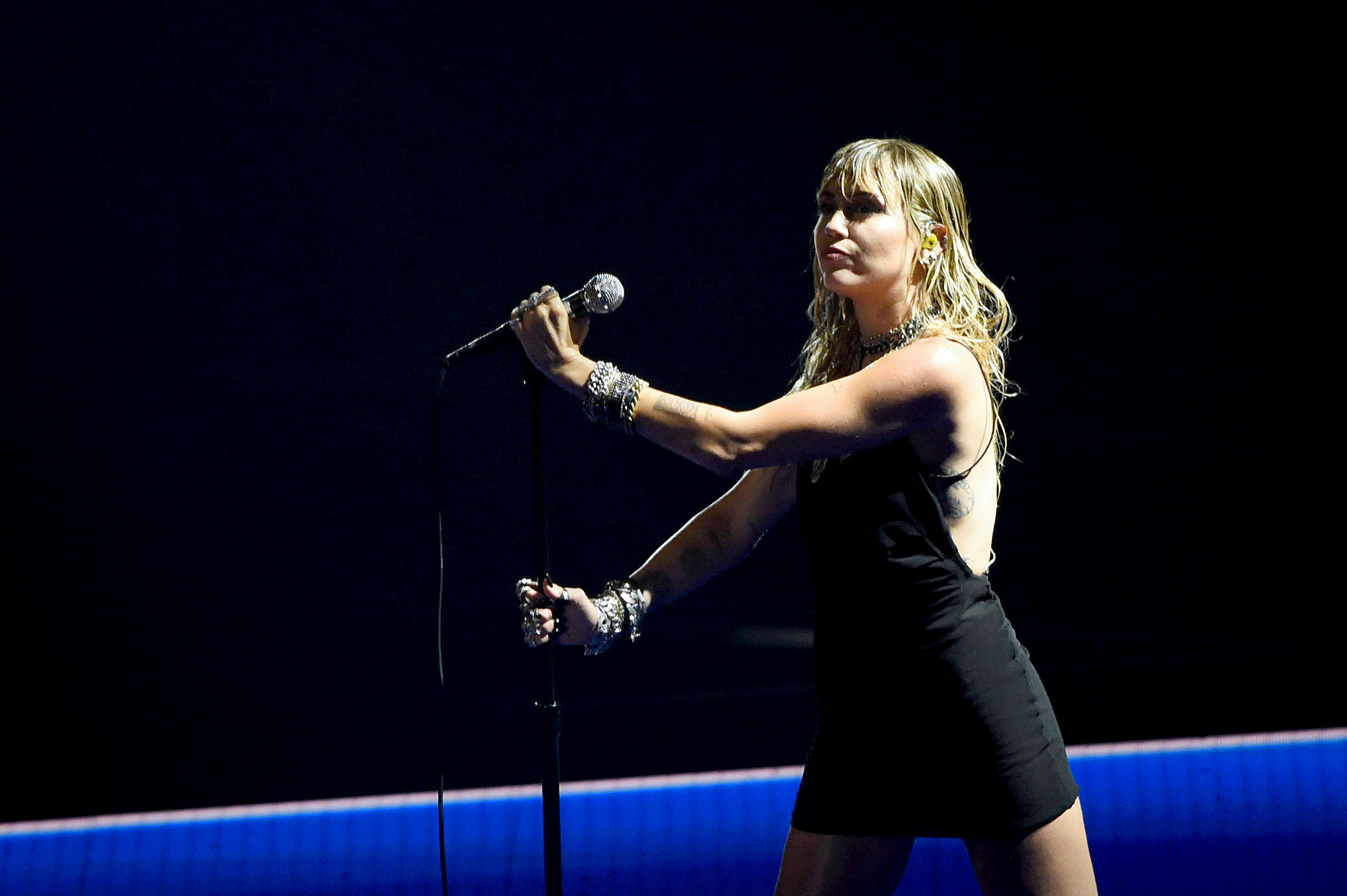 Miley Cyrus Just Got A Neck Tattoo & Here's What It Means