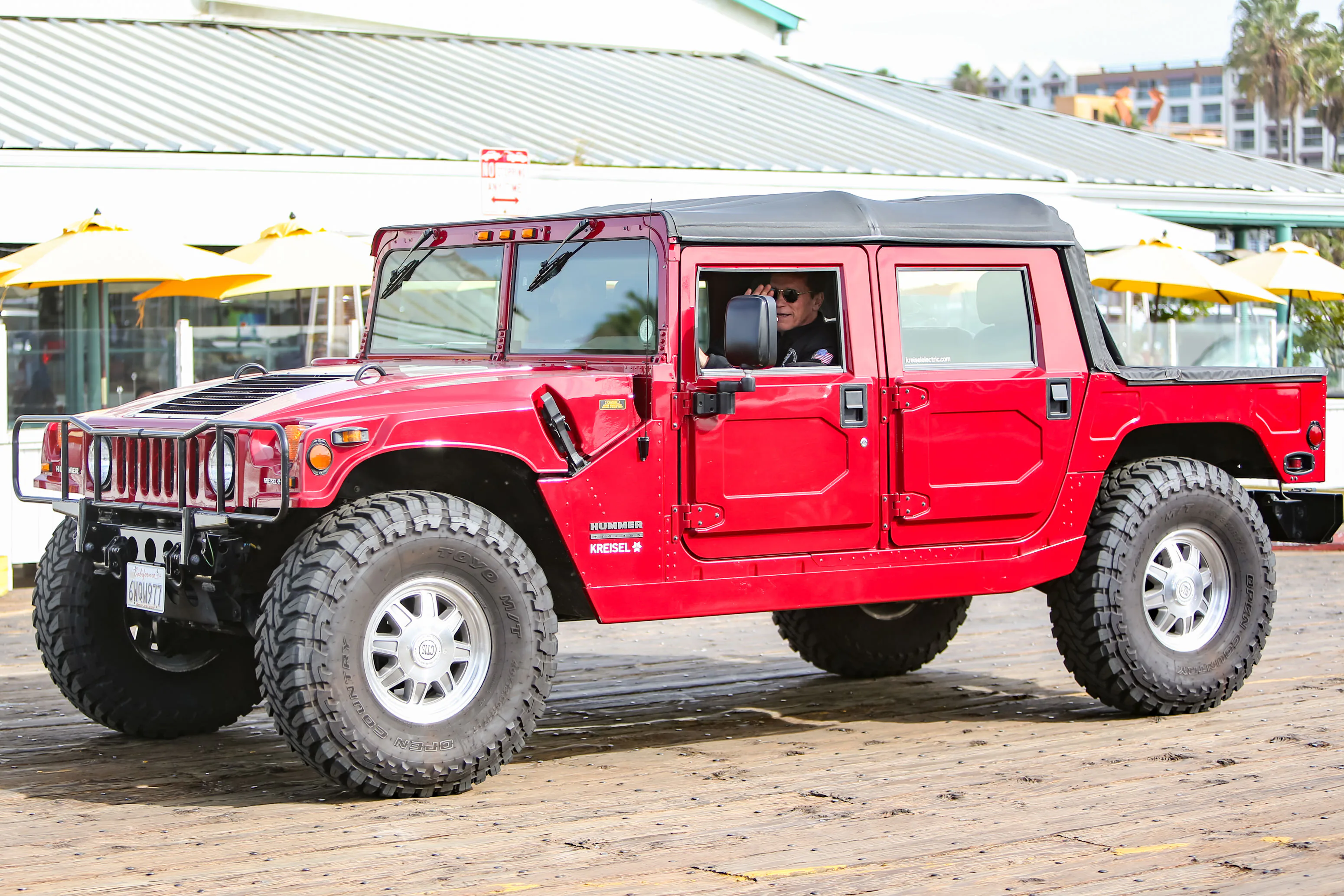 The electric Hummer is here to sustainably crush everything in its path
