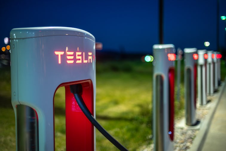 Tesla's new Supercharger station is the largest ever