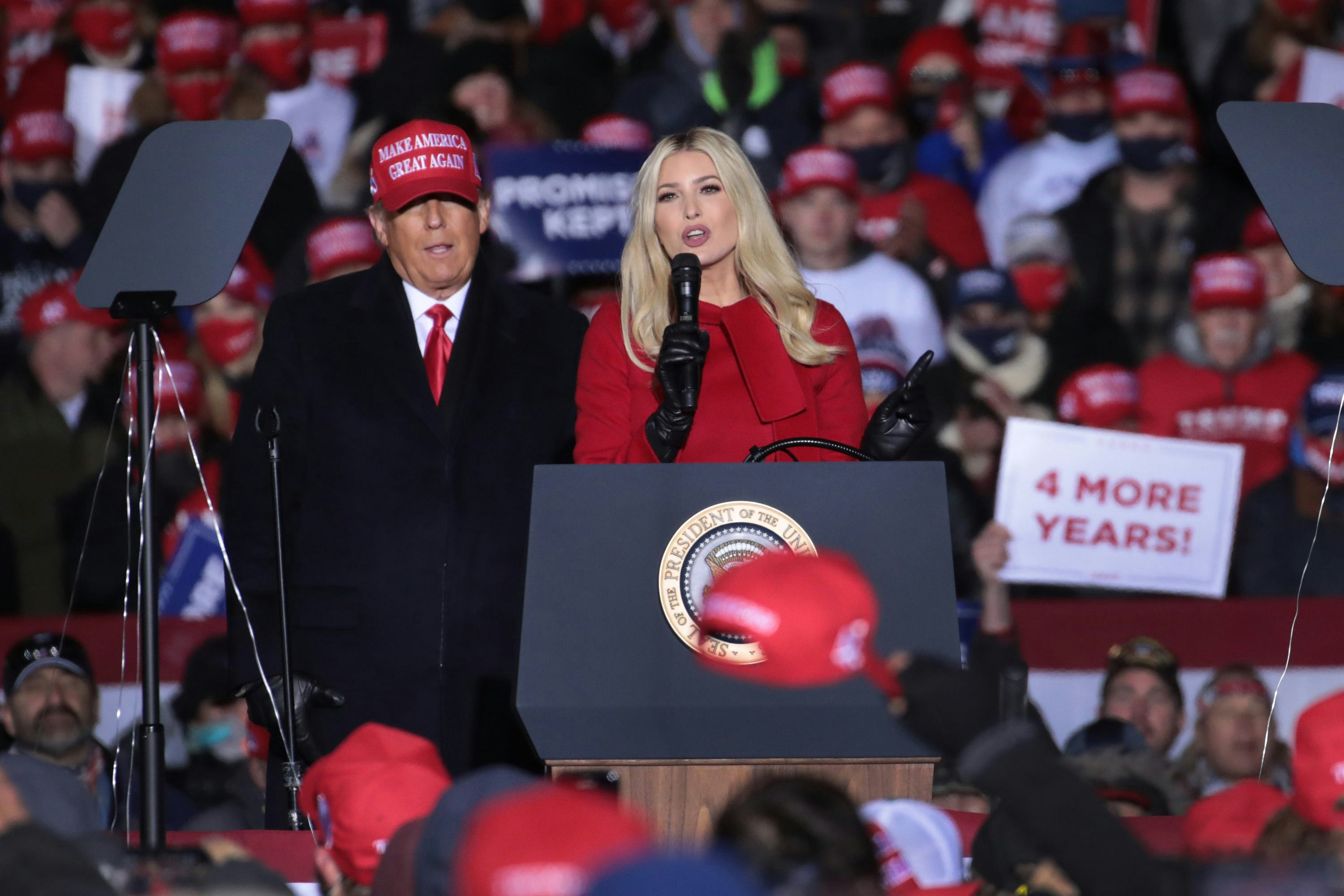 Ivanka Trump's Election Day 2020 Post About A MAGA Rally Is Exactly ...