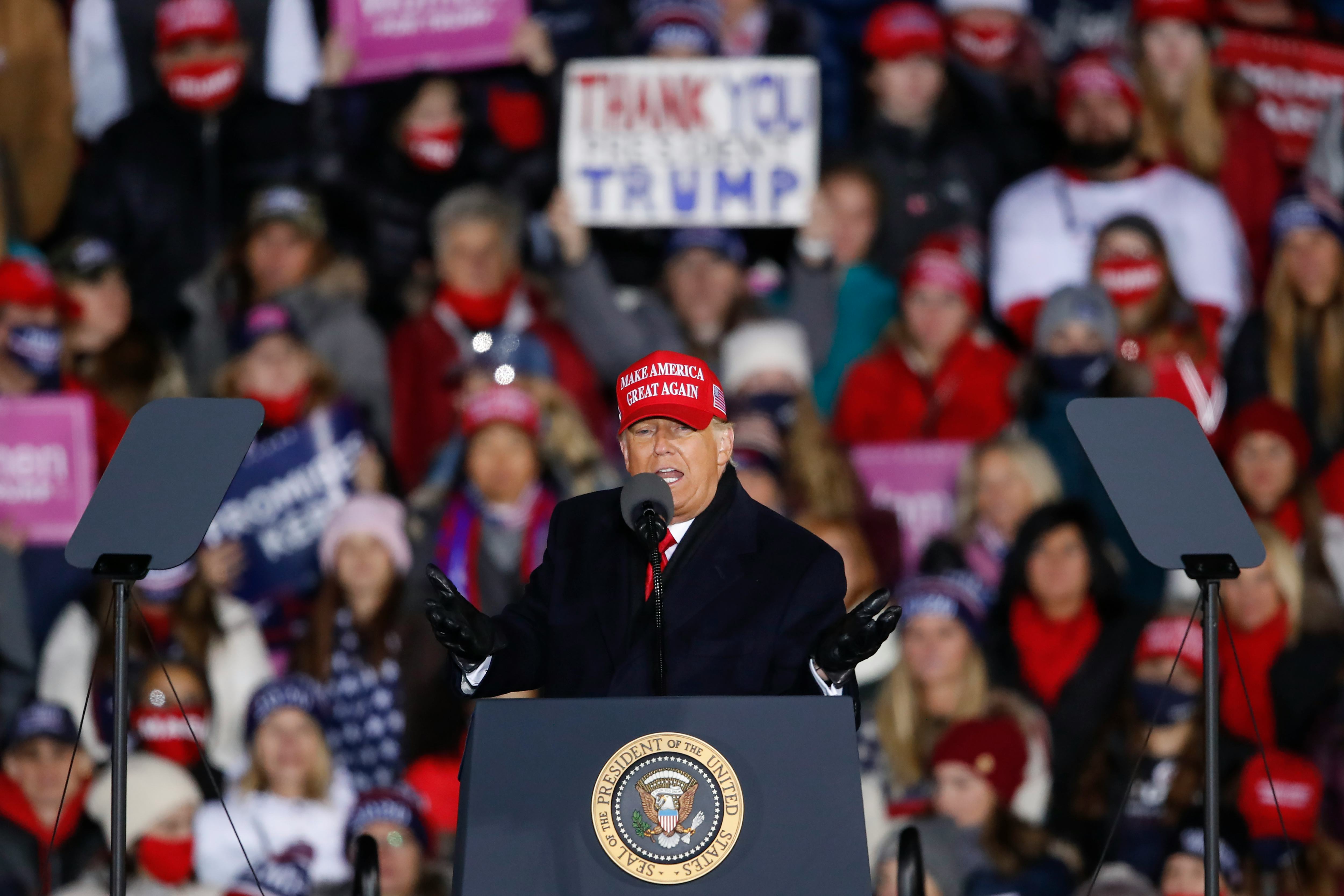 Donald Trump's Election Day 2020 Post Is A Message Aimed At His Supporters