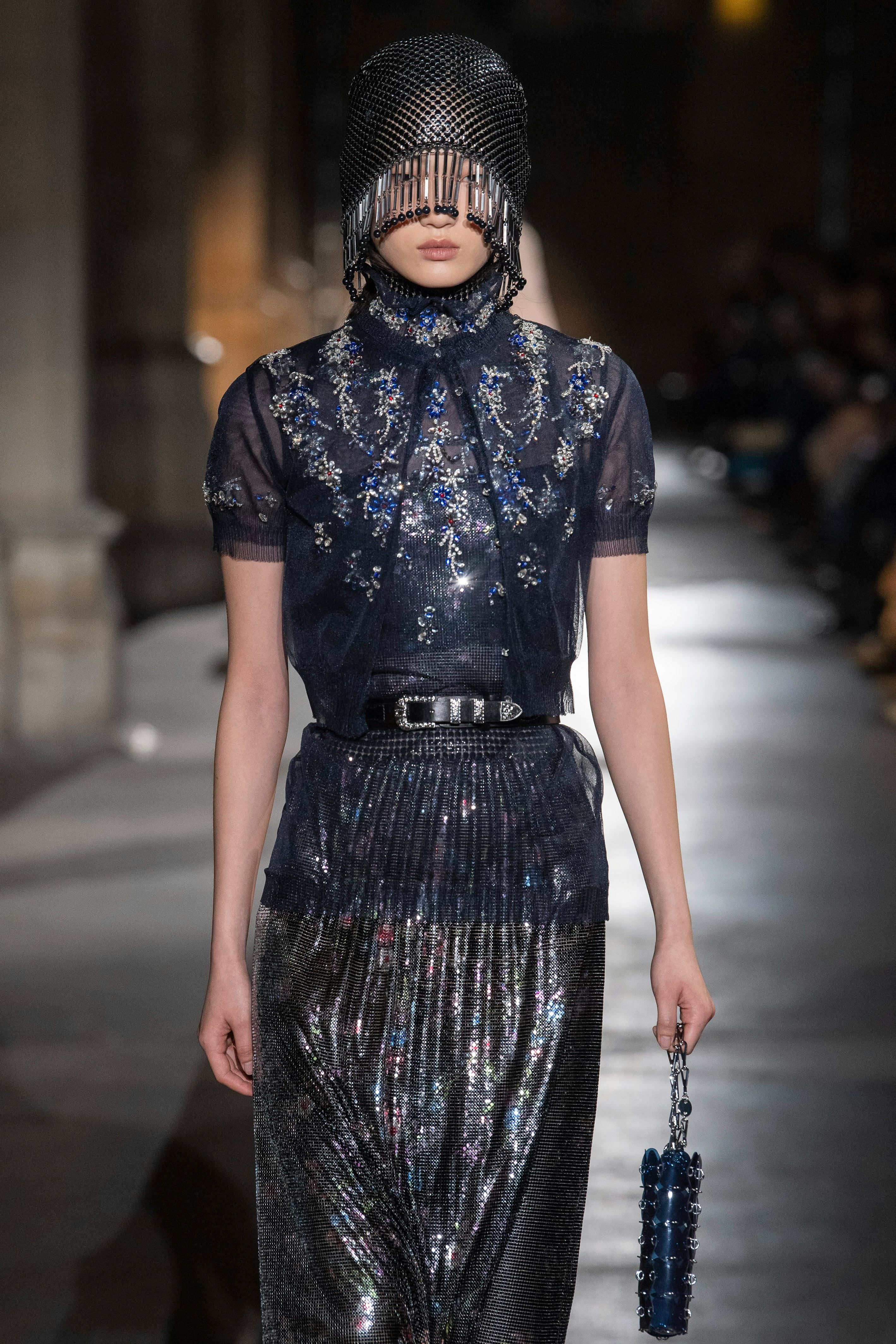 Paco Rabanne's Fall 2020 Runway Collection Goes Beyond The Chainmail