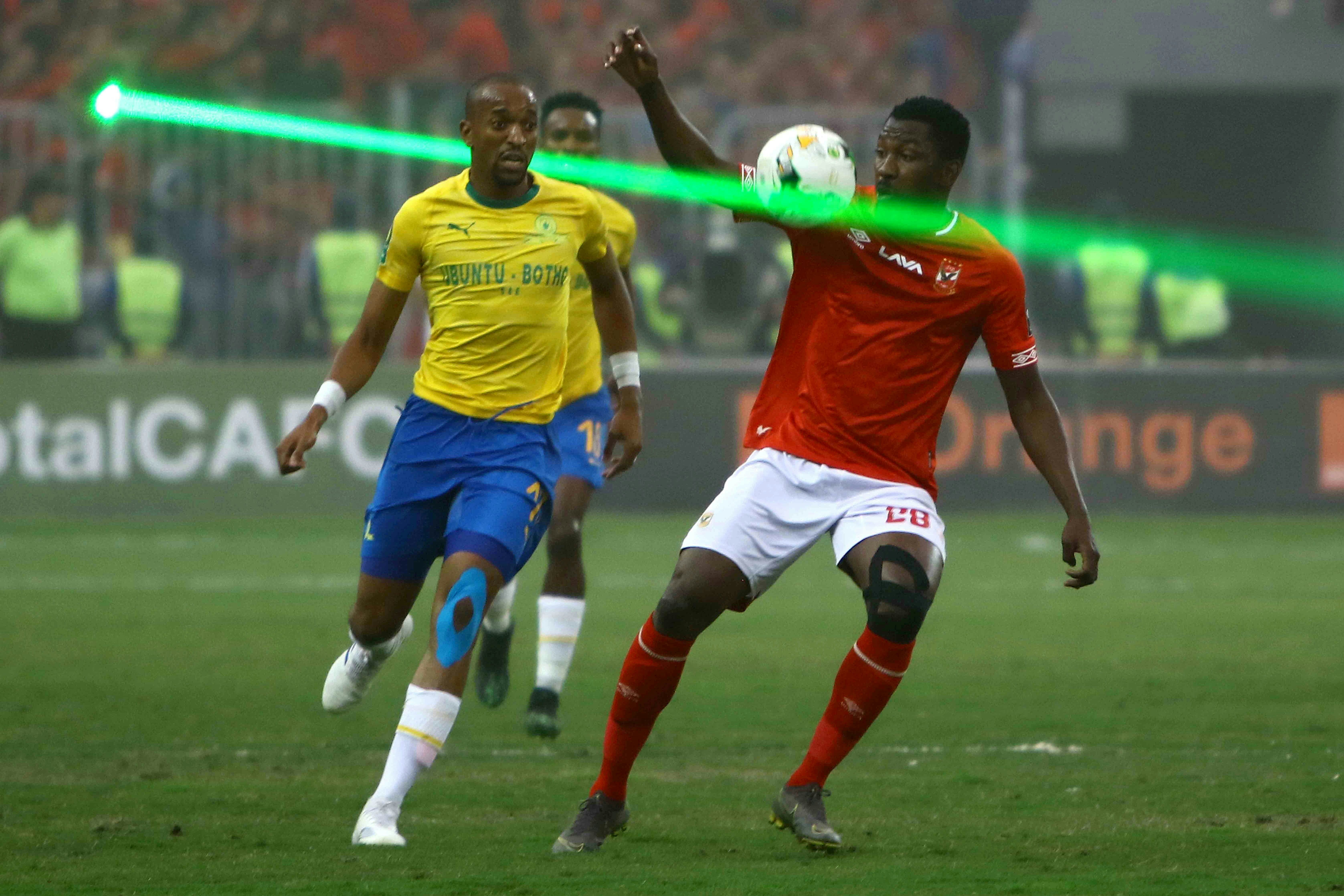Soccer fans are weaponizing powerful lasers to blind players