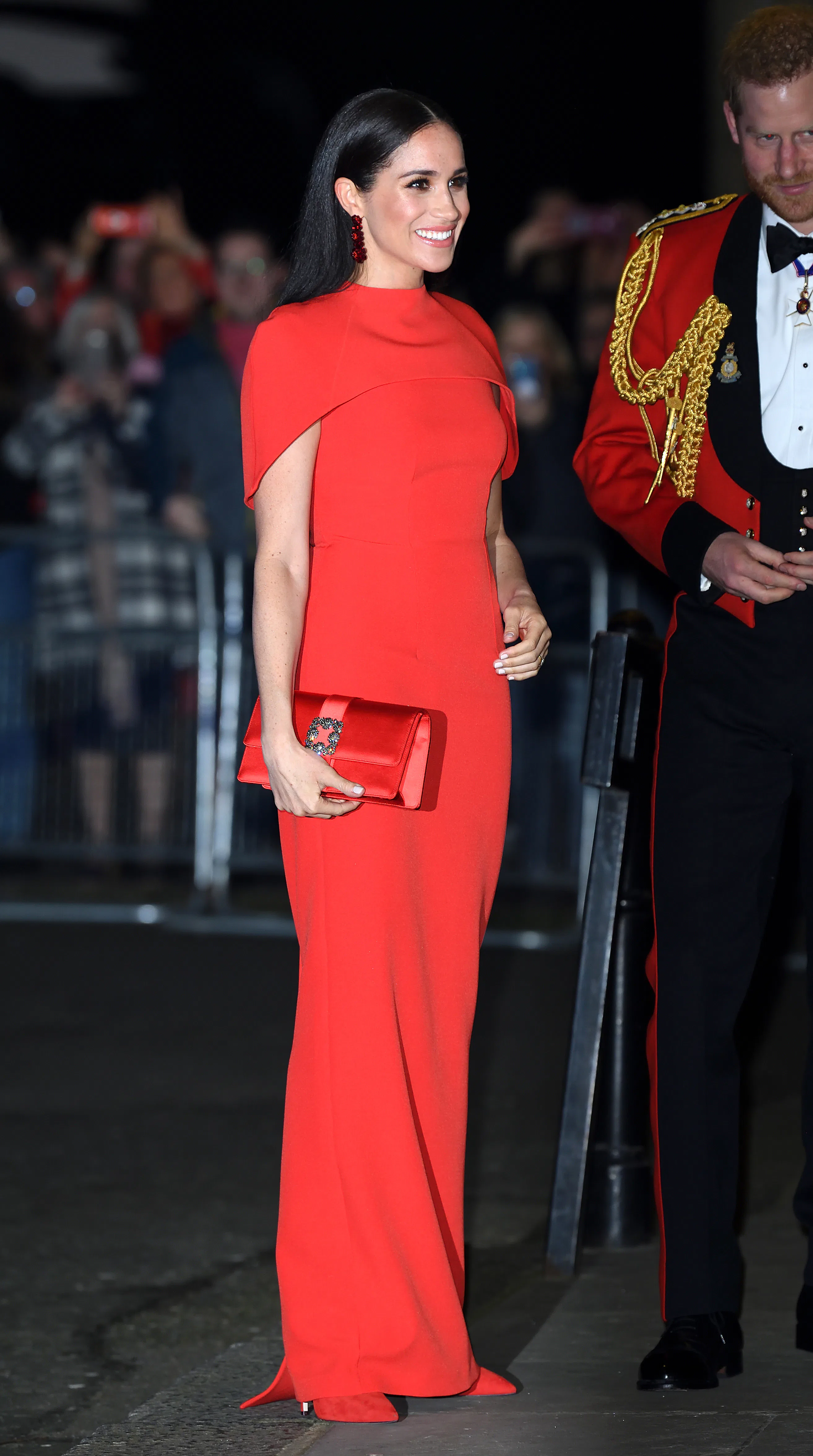 Meghan Markle’s Red Dress At The Mountbatten Festival Of Music Is One ...
