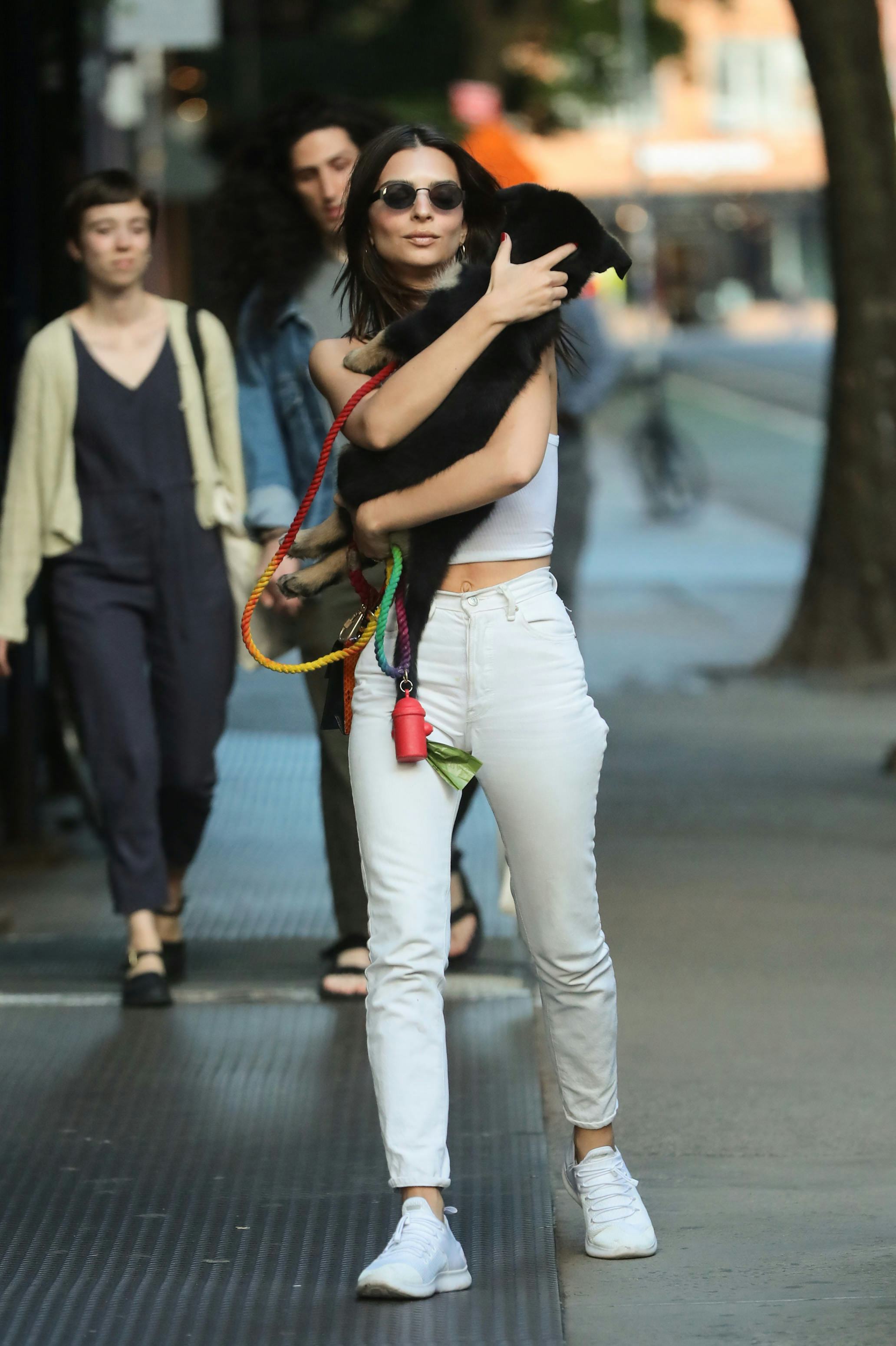 Emily Ratajkowski's White Tank Is Just $80 — & It's Still In Stock