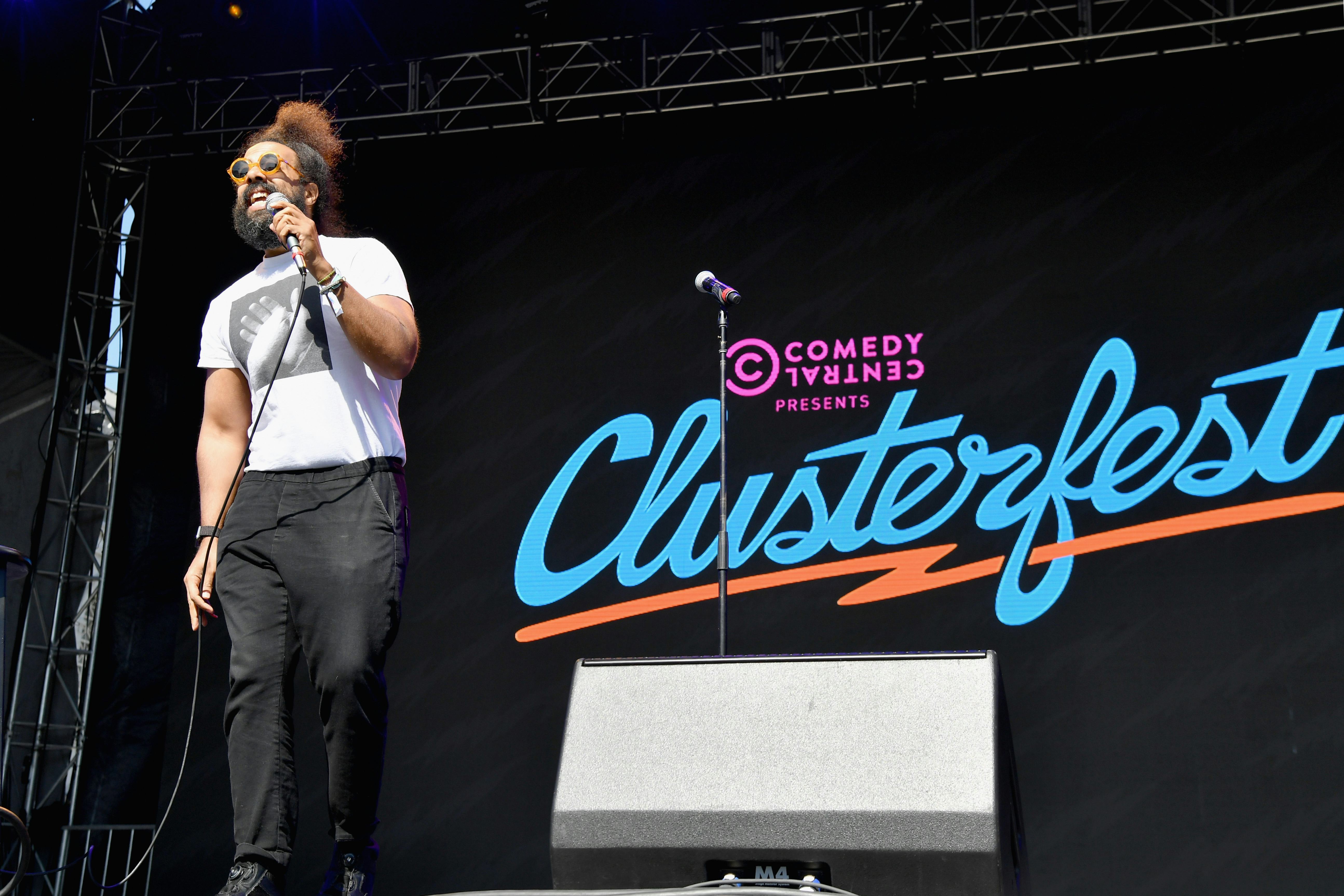 Reggie Watts on his love of weed, Night Ranger, and…