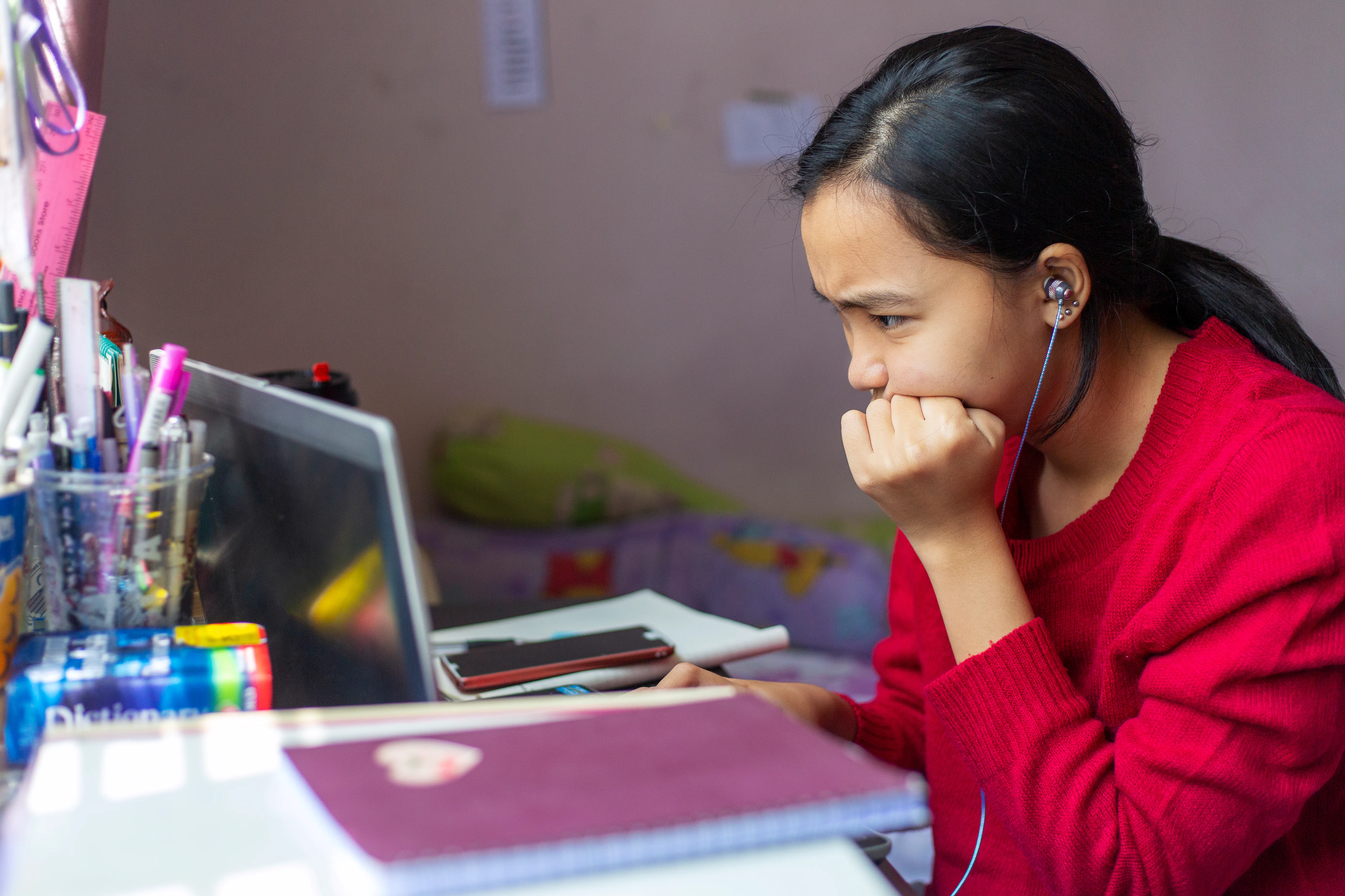 Why Kids Are Sick Of Zoom & What To Do About It, According To Experts