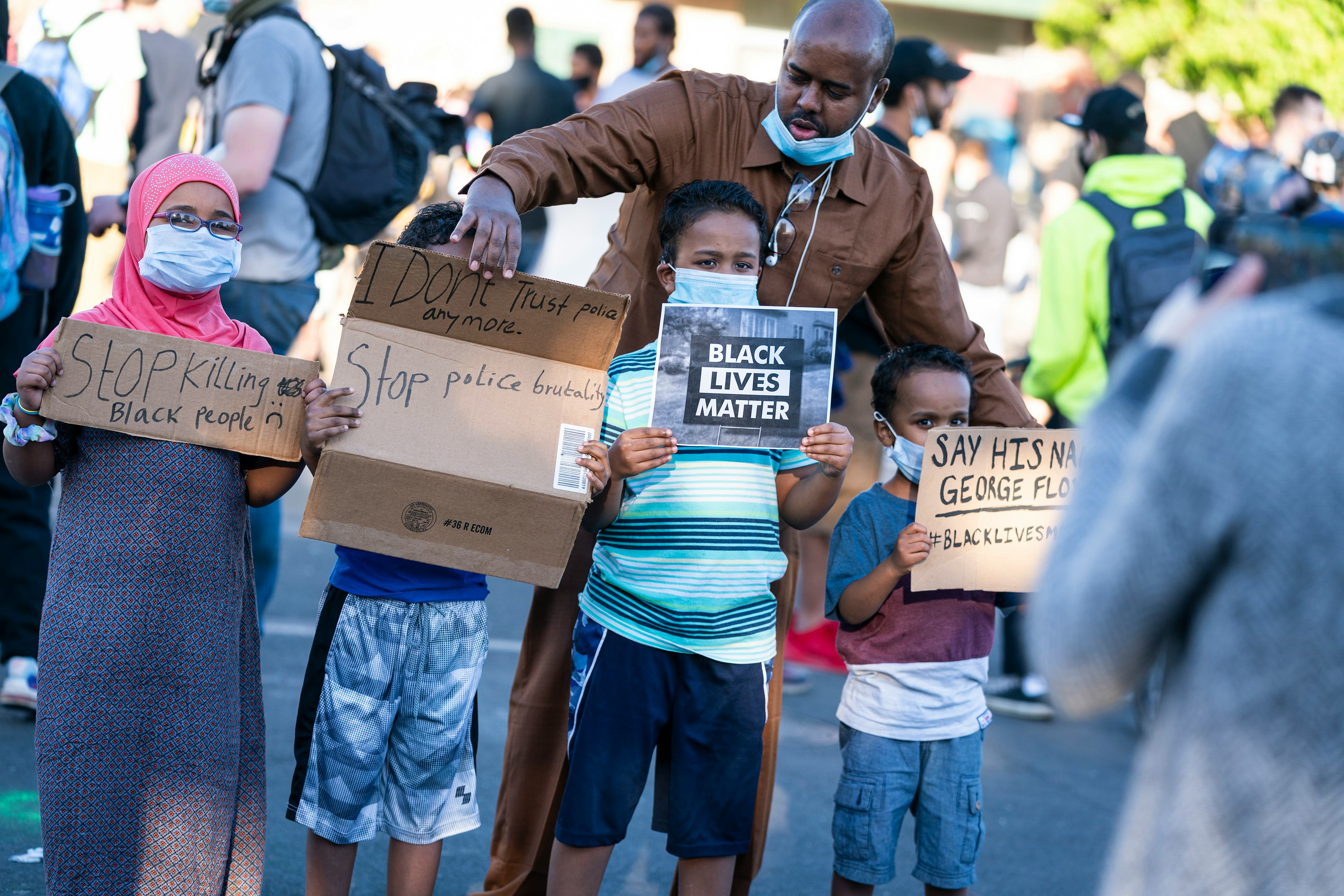 These Photos Of Children At Black Lives Matter Protests Speak Volumes