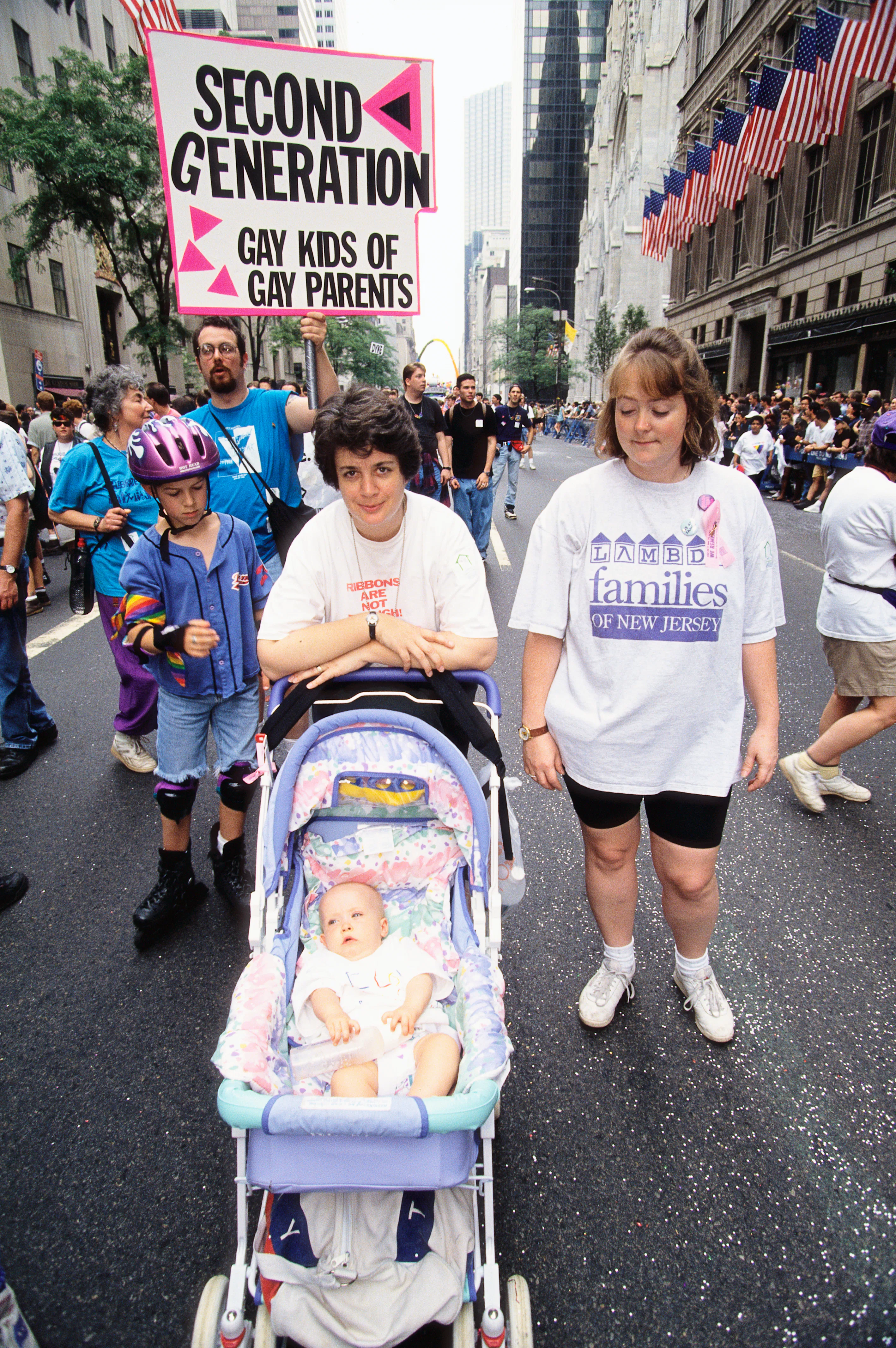 Beautiful Photos Of Parents & Kids Celebrating Pride Over The Years