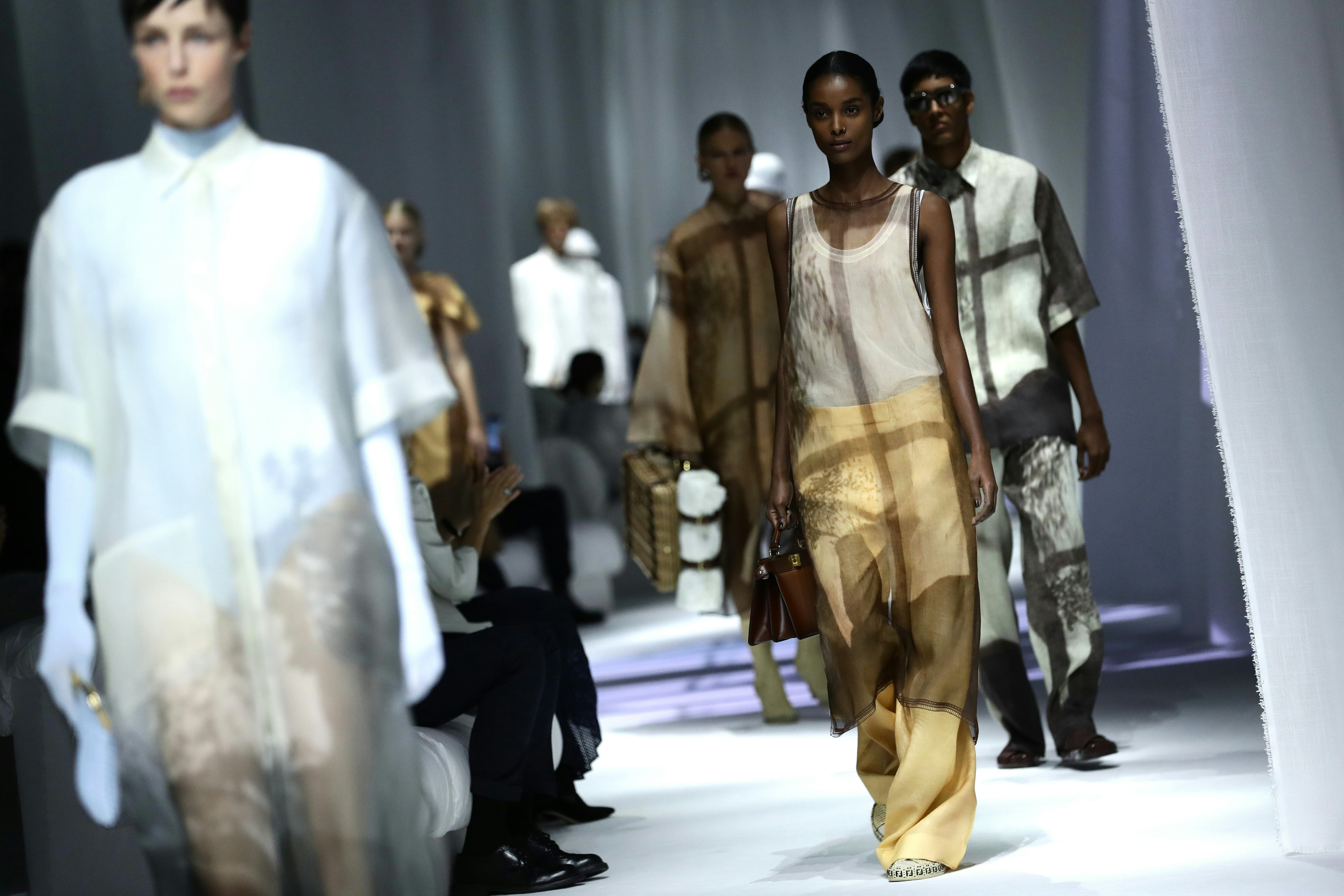 Photos Of Spring 2021 Fashion Week In London, Milan, & Paris, From ...