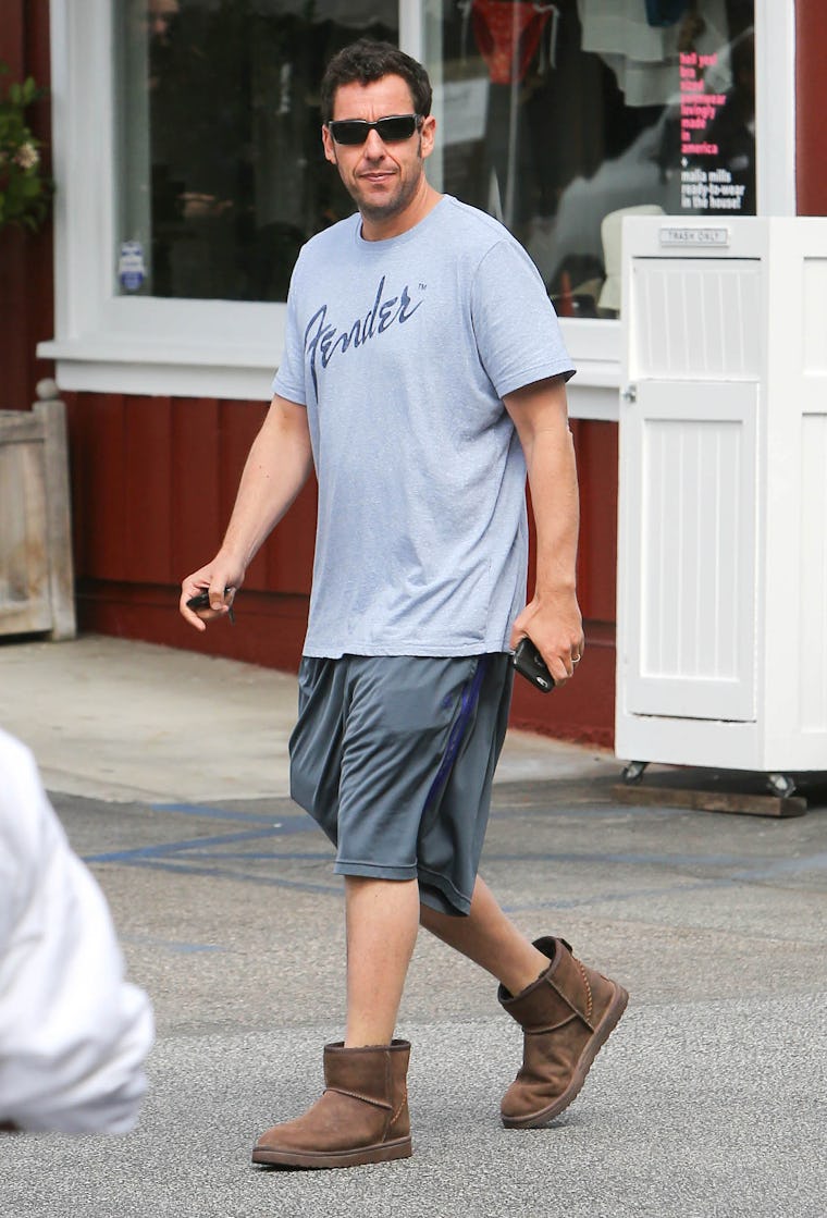 Adam Sandler hates fashion, which makes him a pandemic style icon