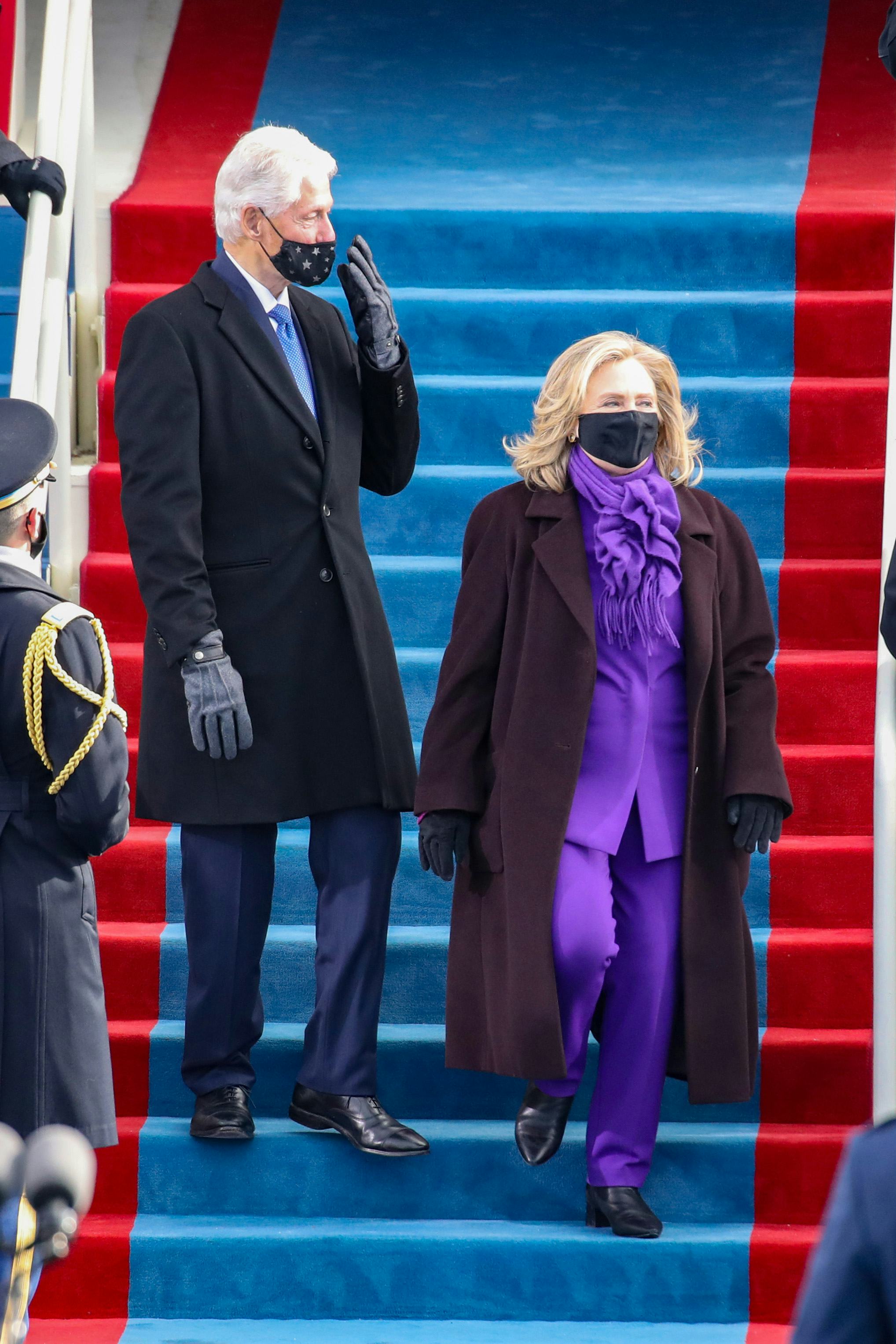 Why Purple Was The Inauguration Outfit Color Of Choice