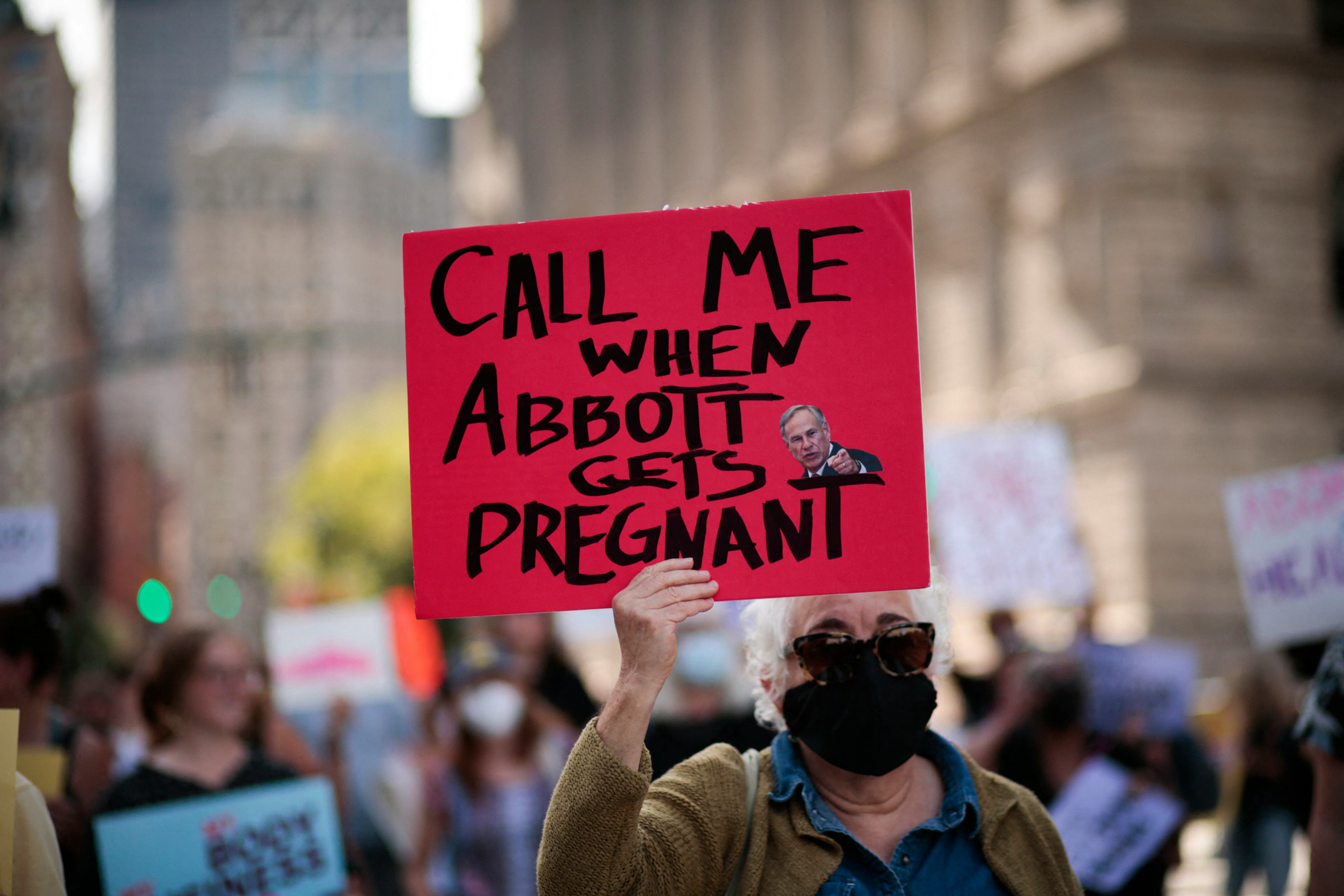 16 Best Signs From The Abortion Rights Marches On Oct. 2