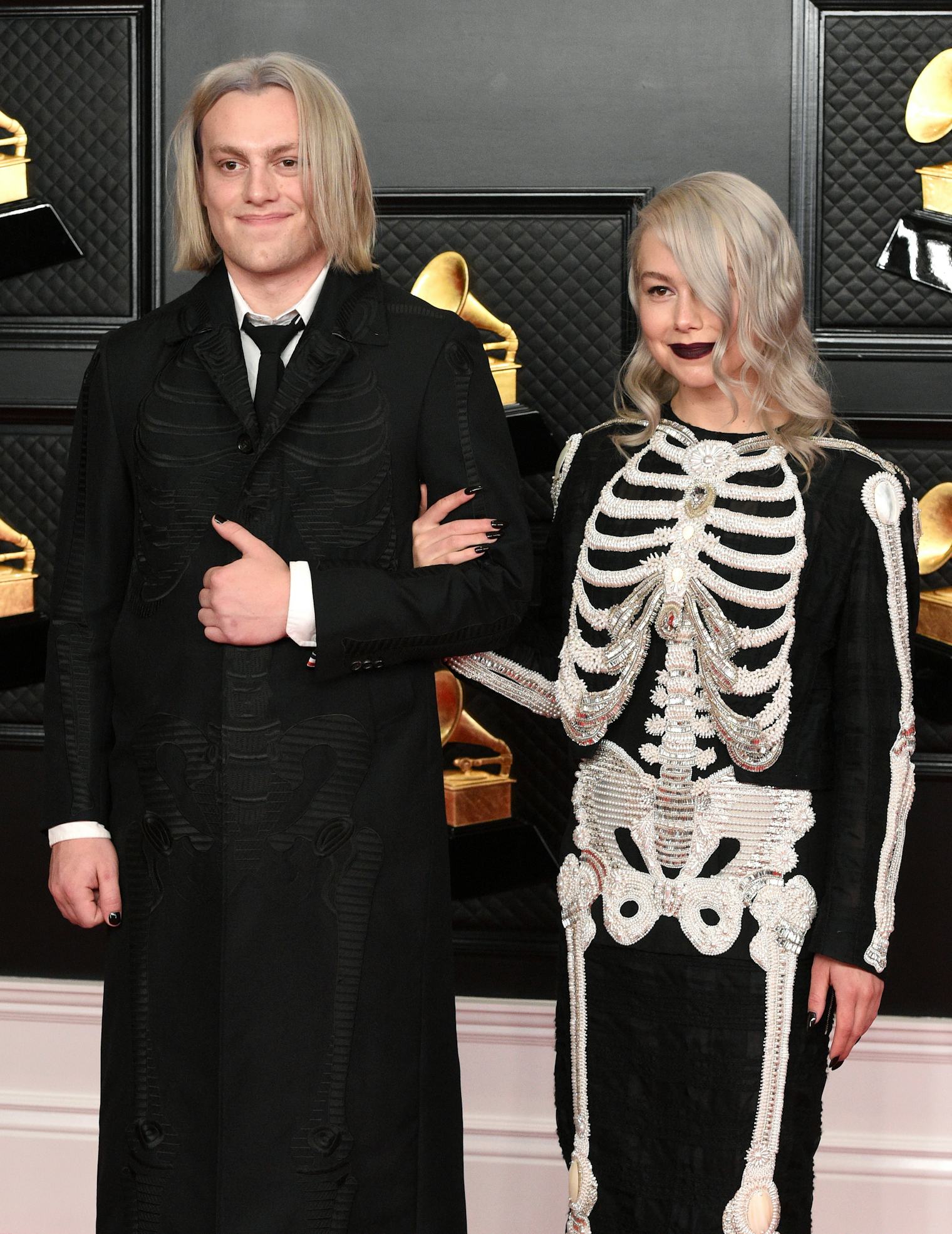 Phoebe Bridgers Wore A Thom Browne Skeleton Outfit To The 2021 Grammys