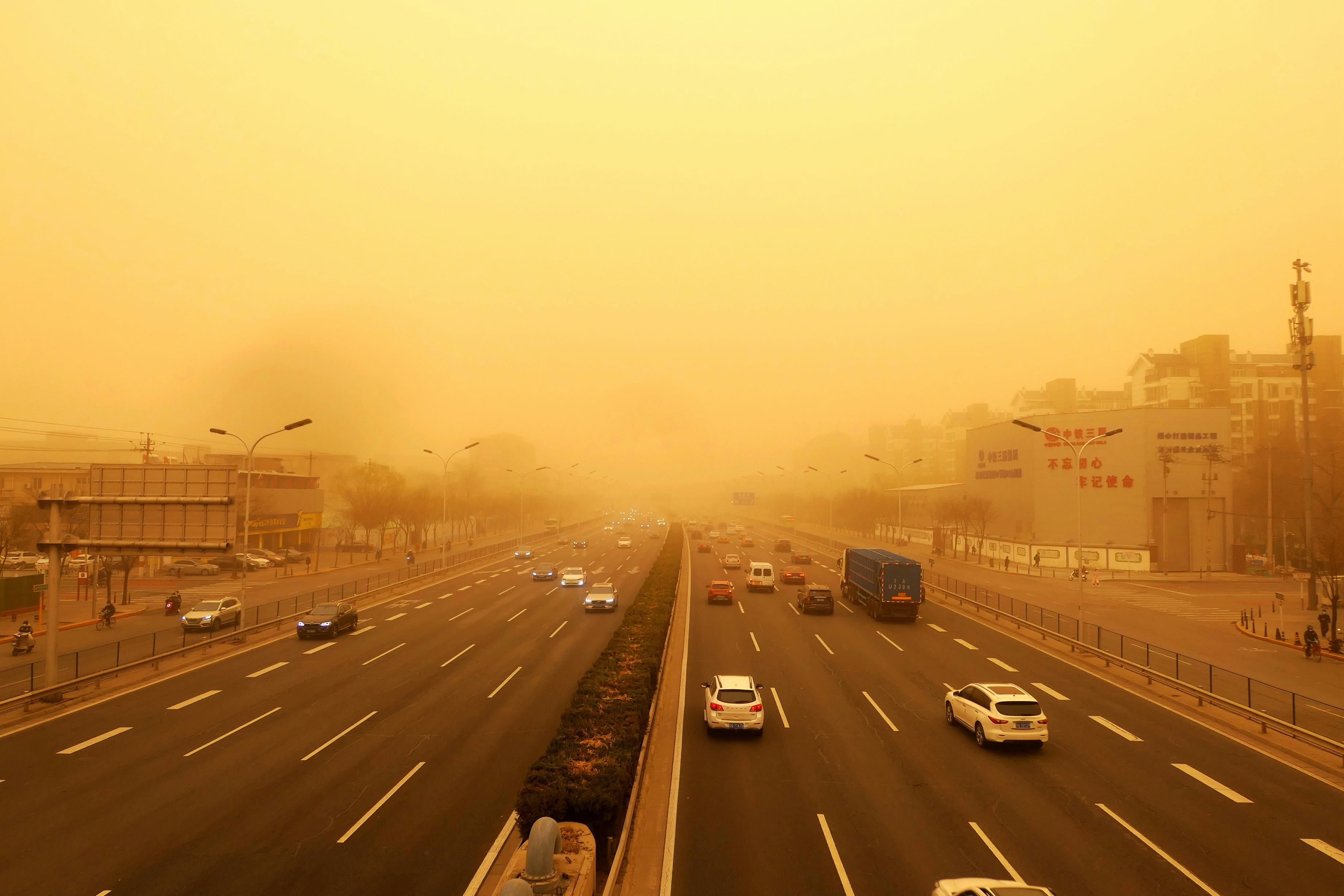 Sandstorm science: 10 images reveal why Beijing looks like Mars