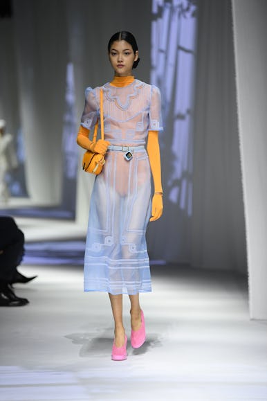 How To Style Sheer Dresses For Spring 2021 & Beyond