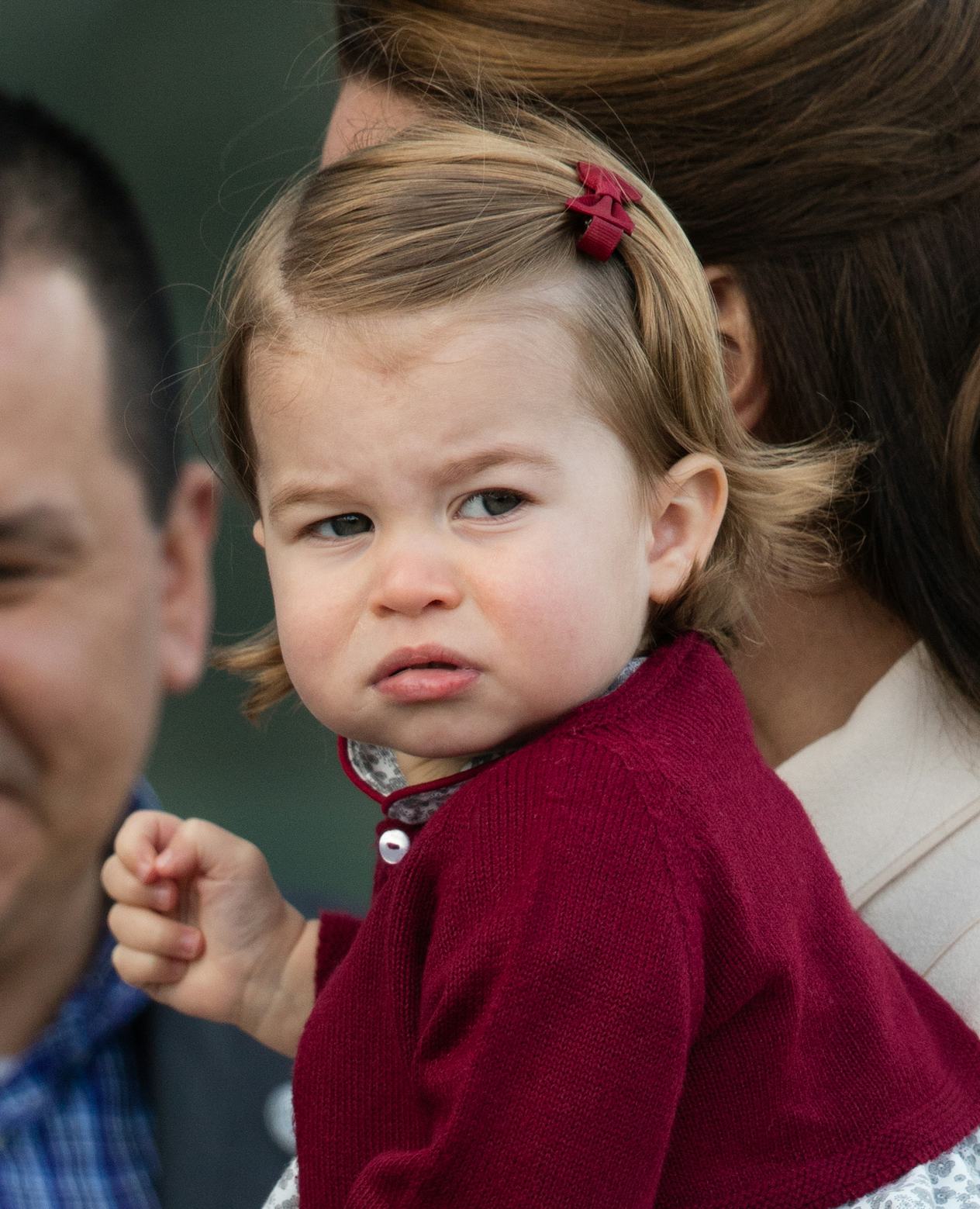 24 Photos Of Princess Charlotte Making Silly & Cute Faces