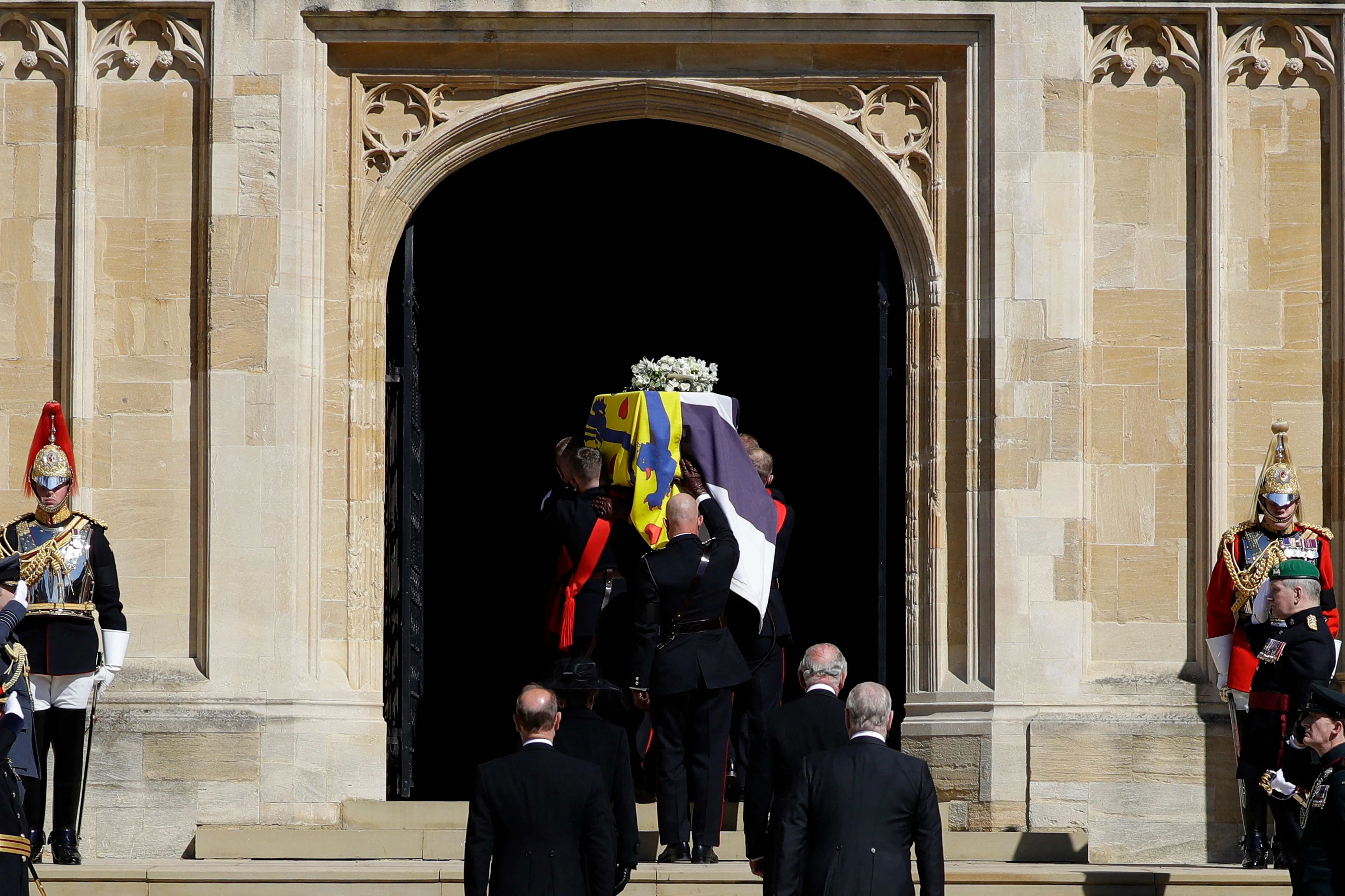 These Photos From Prince Philip's Funeral Capture The Most Touching Moments