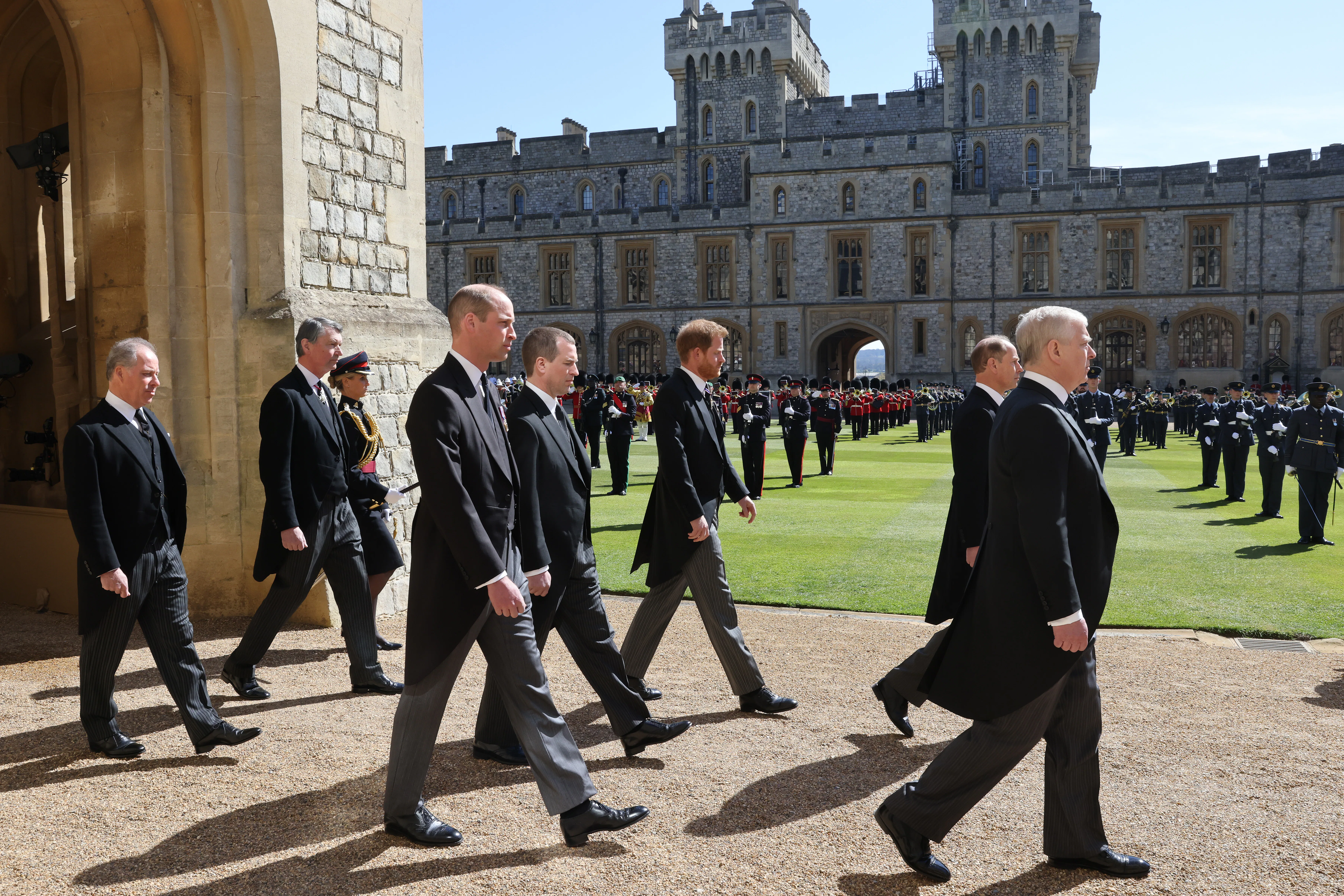 These Photos From Prince Philip's Funeral Capture The Most Touching Moments