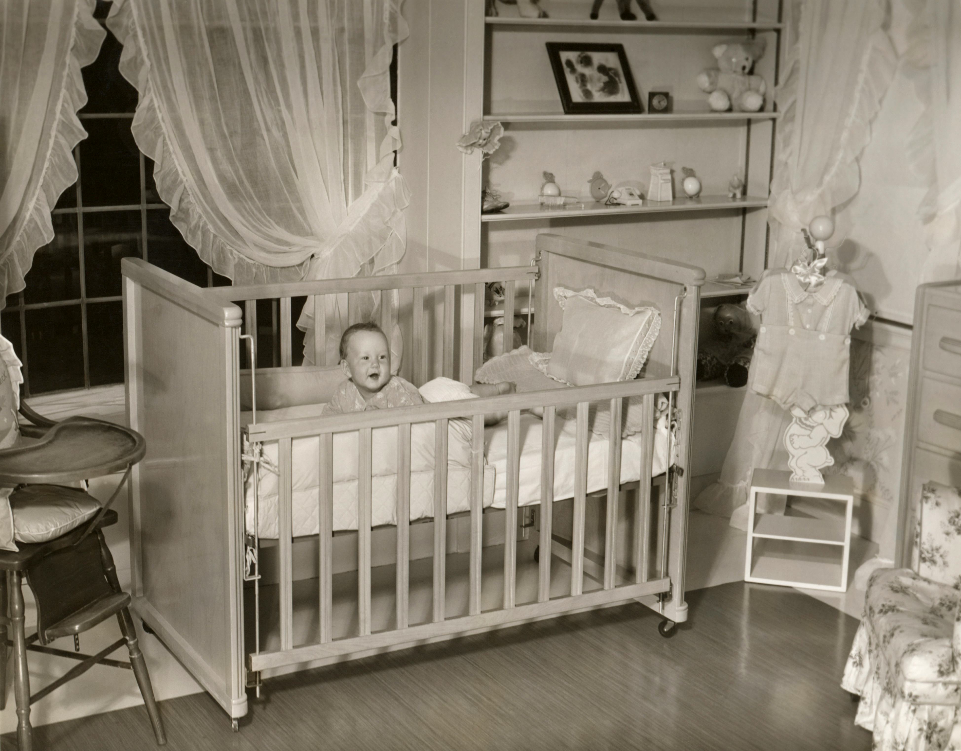 11 Vintage Photos Of Baby Nurseries