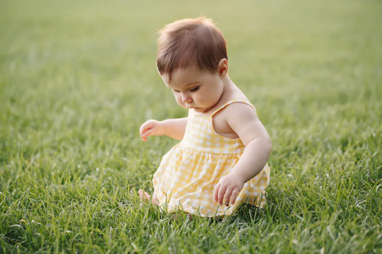 Why Don't Babies Like Grass? Experts Explain Their Funny Reaction