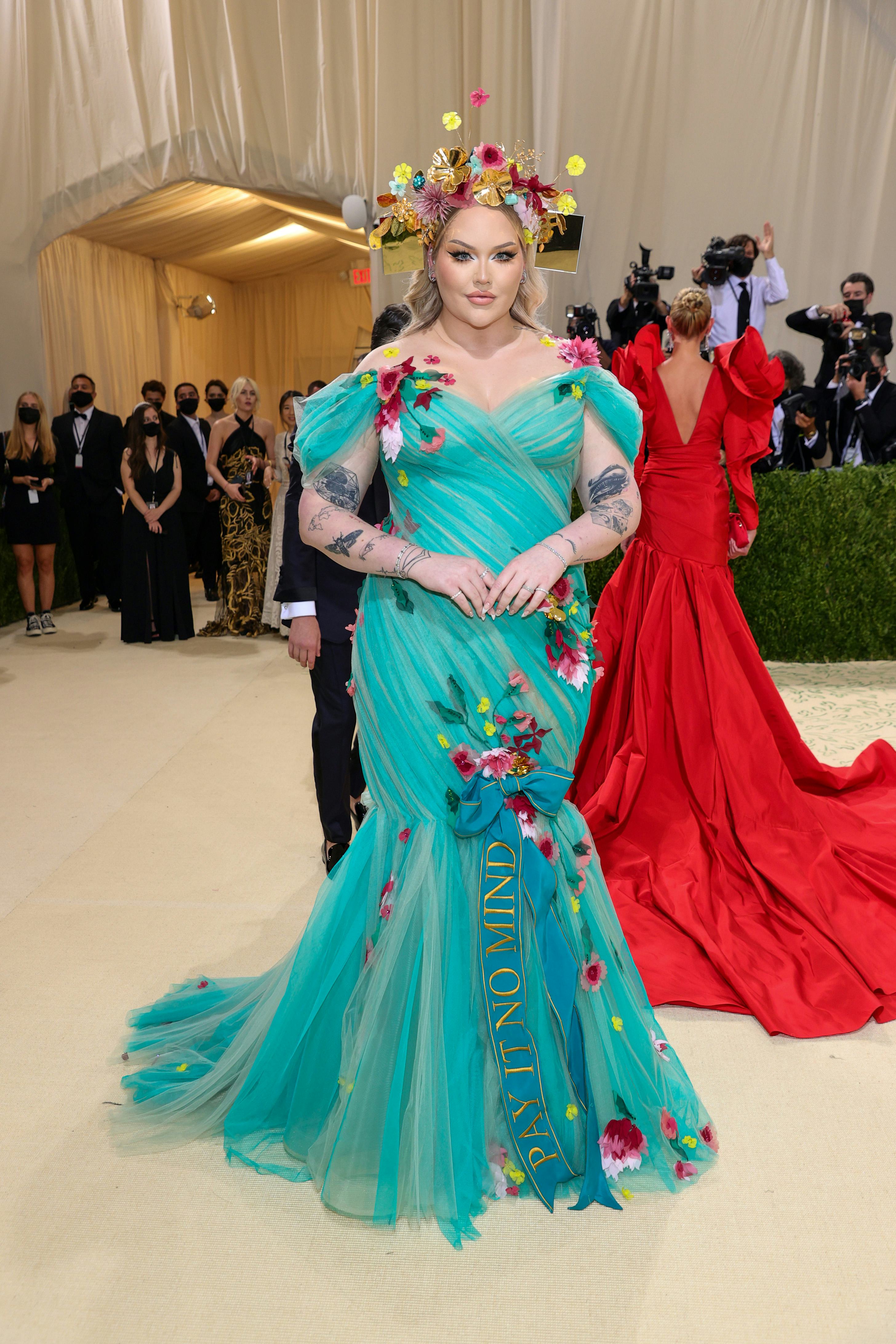 NikkieTutorials' 2021 Met Gala Dress Featured A Stunning Marsha P ...