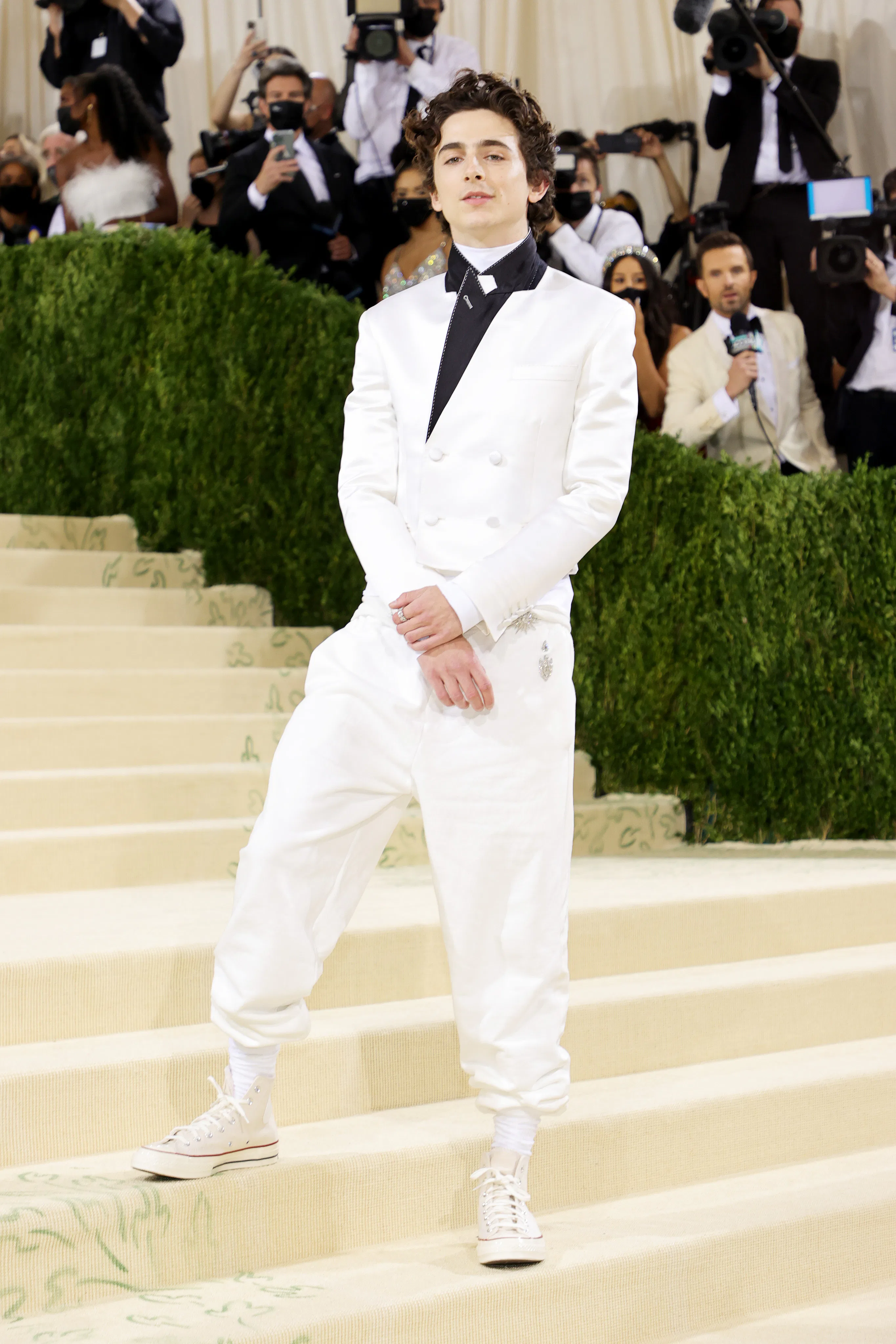 Timothee Chalamet Wore Haider Ackermann & Converse Sneakers To The 2021 ...