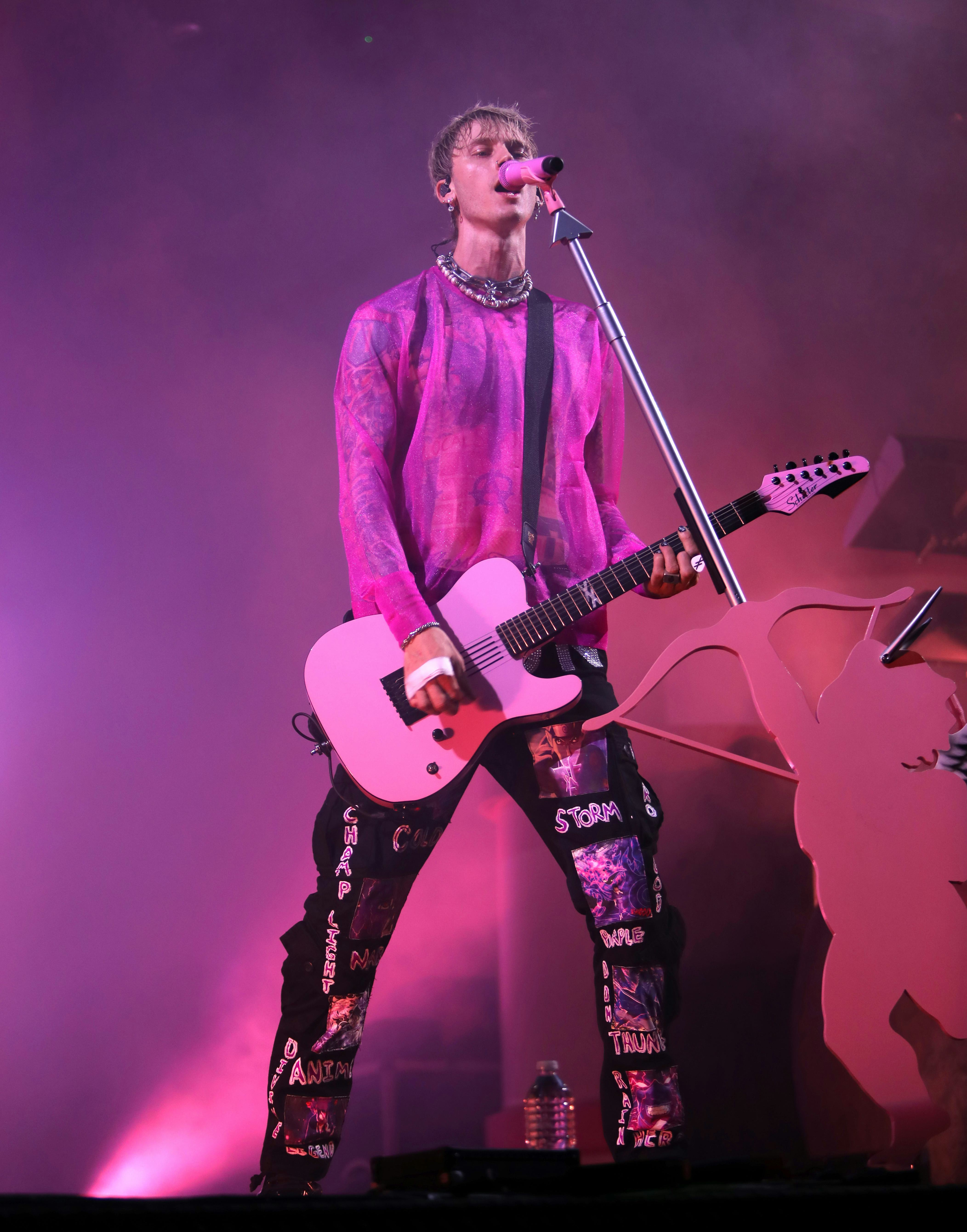 How to dress like blood-drinking Machine Gun Kelly for under $100