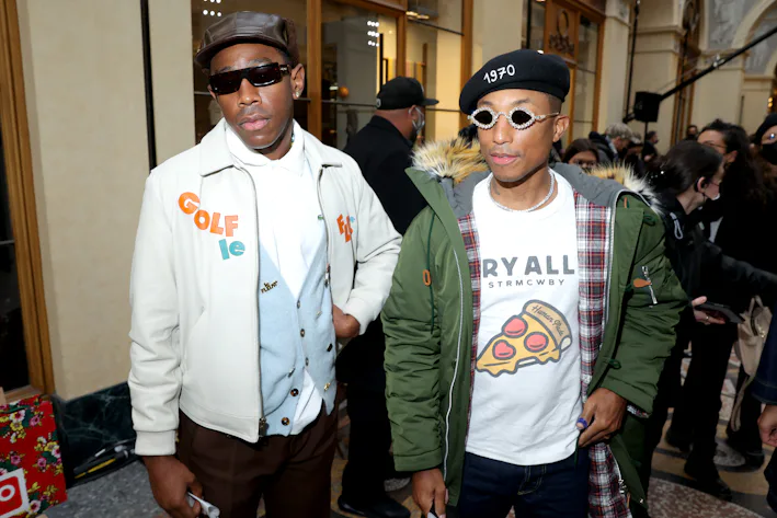 Pharrell and Tiffany made these amazing diamond-covered sunglasses