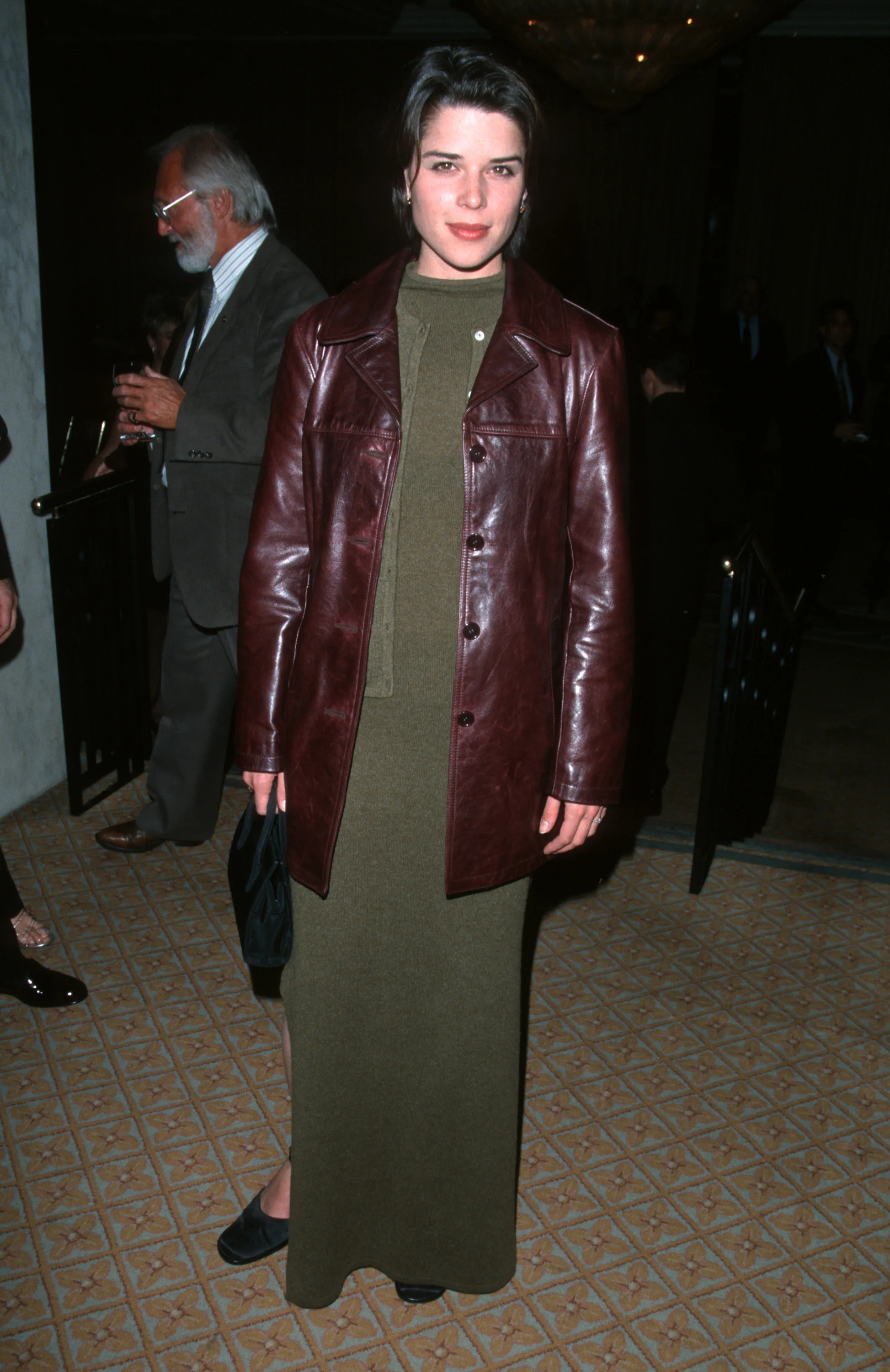 Neve Campbell's '90s Style Includes Corset Tops & Matching Sets