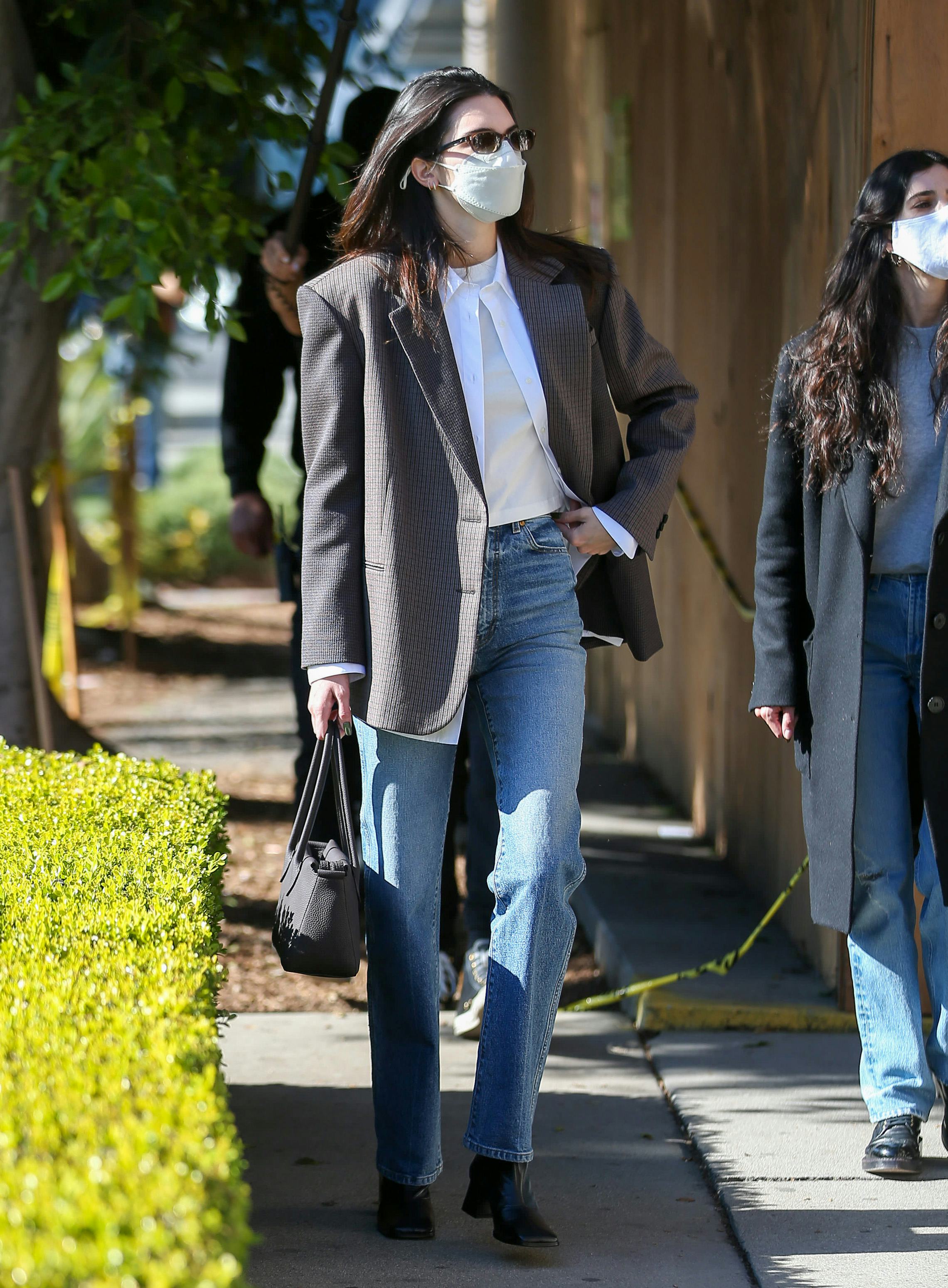 Kendall Jenner's Sandro Blazer Incorporated This Clever Fashion Hack