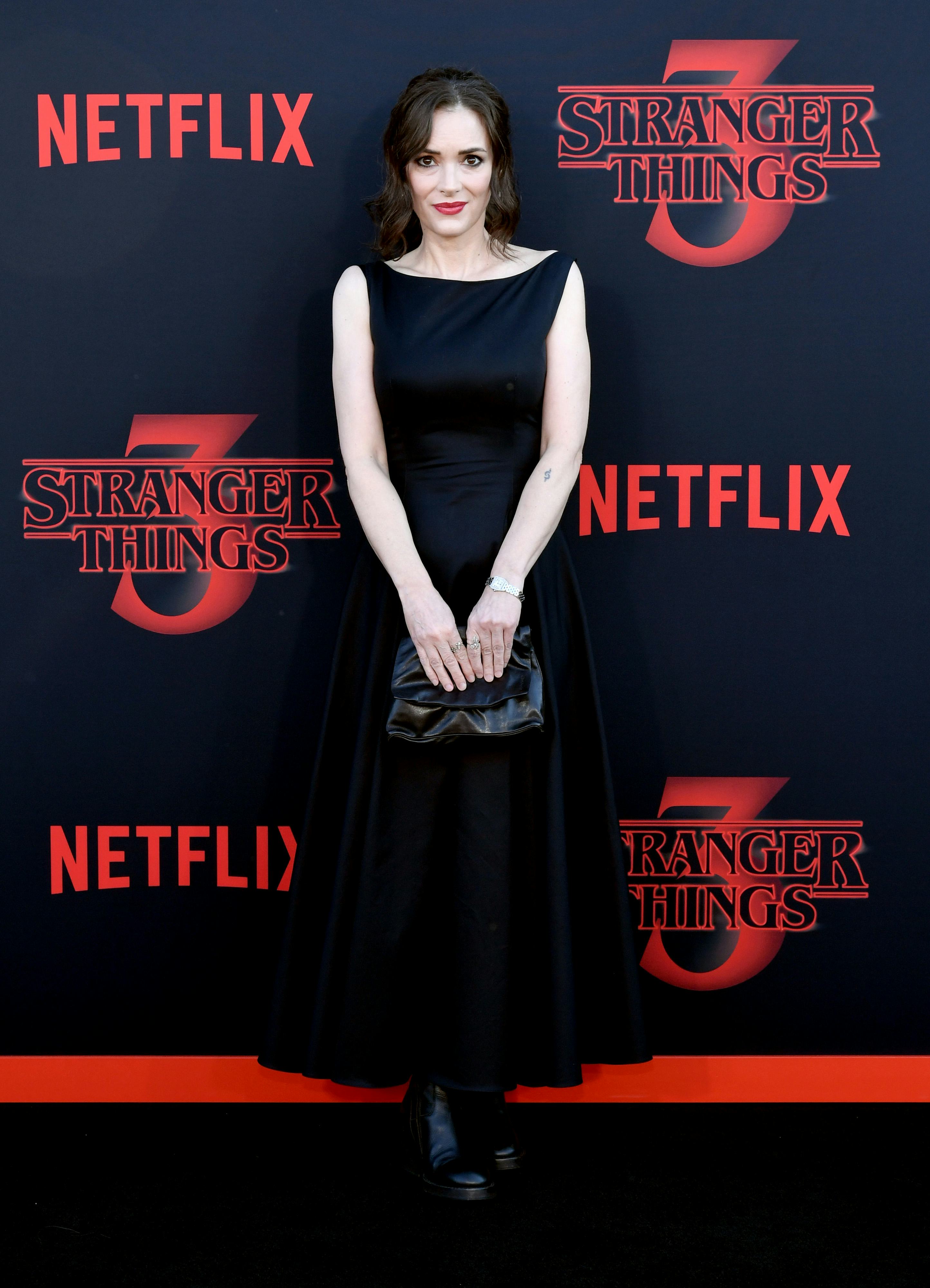 Winona Ryder’s Best Red Carpet Moments Are a Love Letter to the Color Black