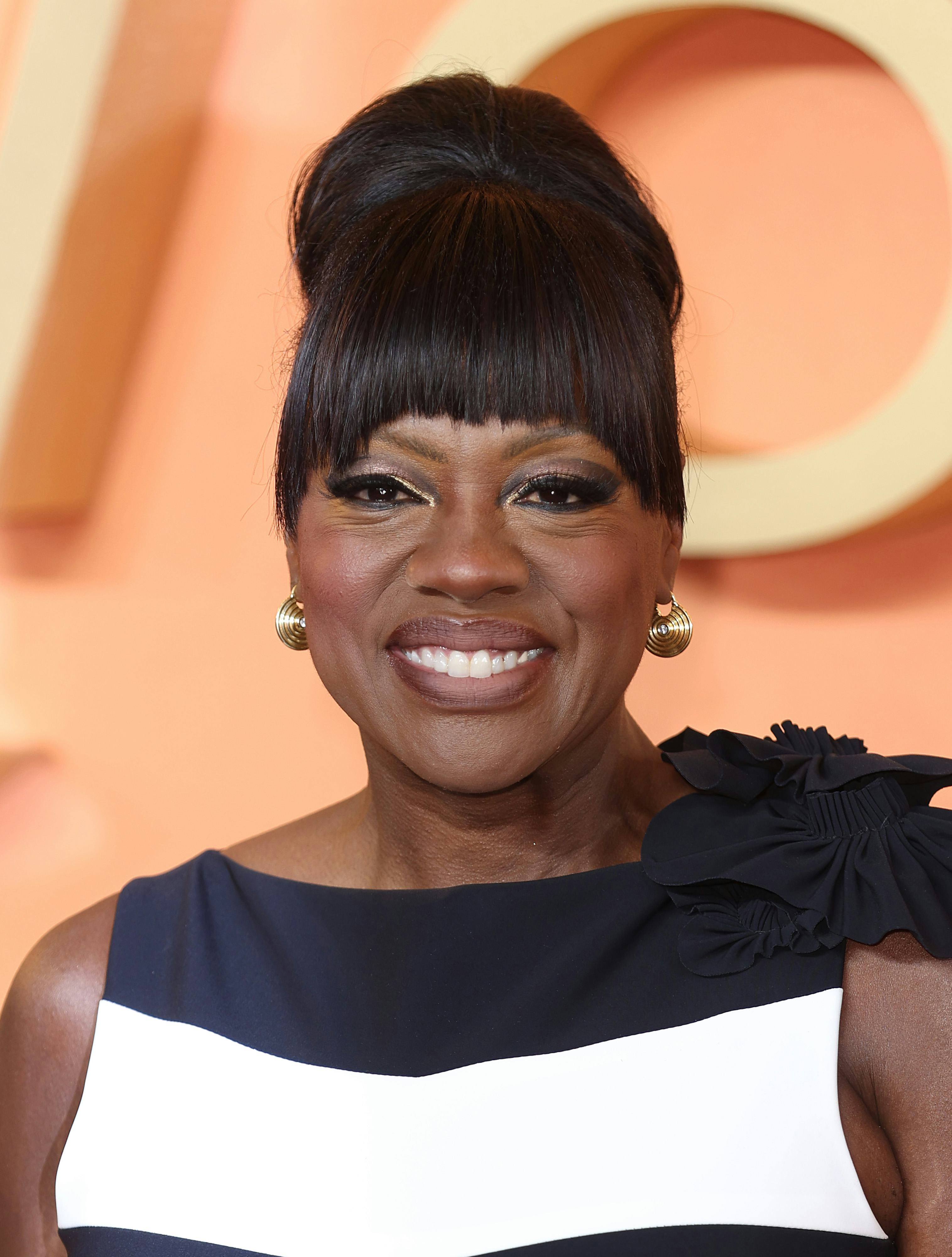 Viola Davis' Bangs Combine Every Trend To Make A Totally New Look