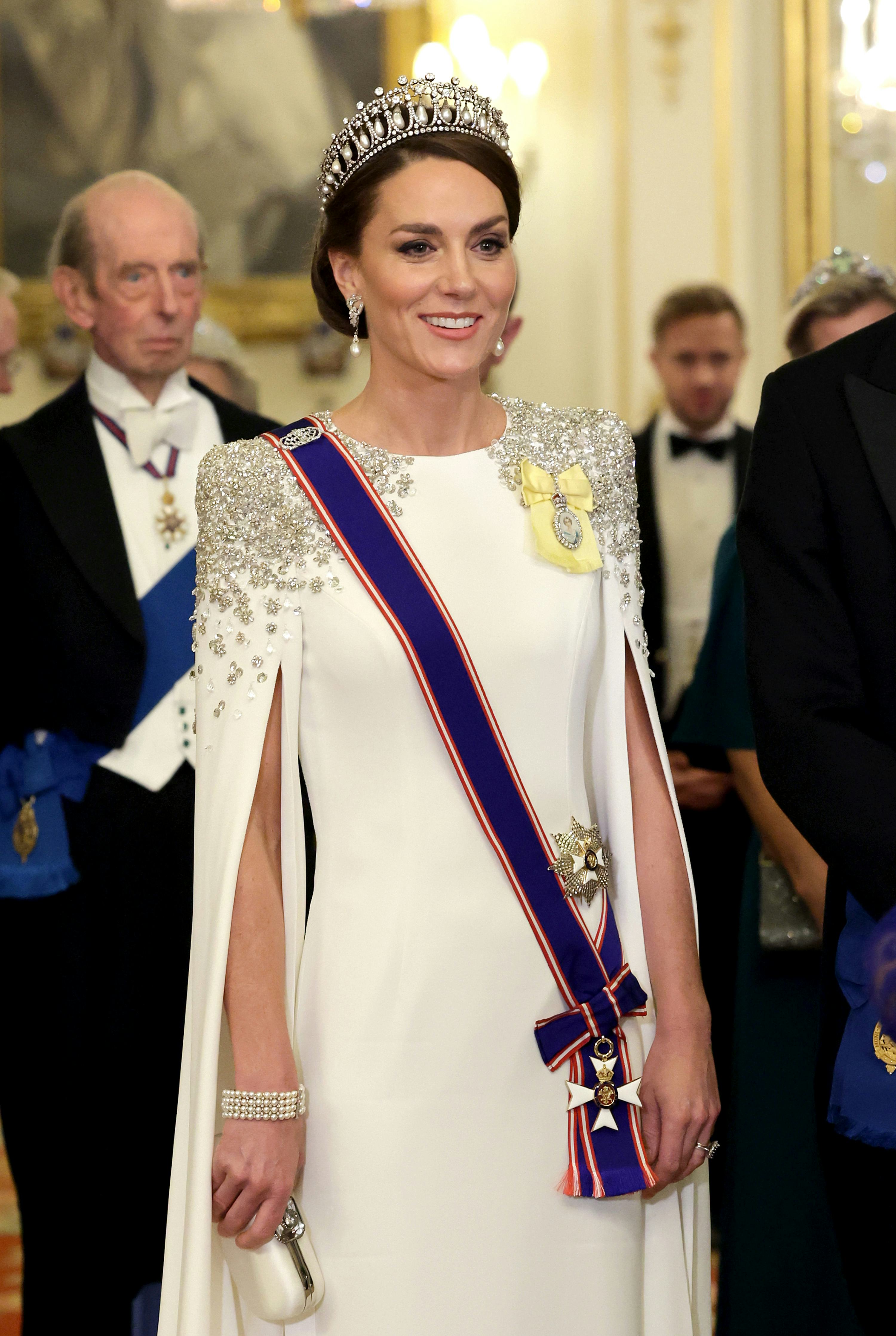 Kate Middleton Honored Diana at Her First State Dinner as Princess of Wales