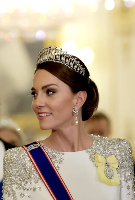 Kate Middleton Wore Princess Diana's Tiara To A Royal Dinner At The Palace
