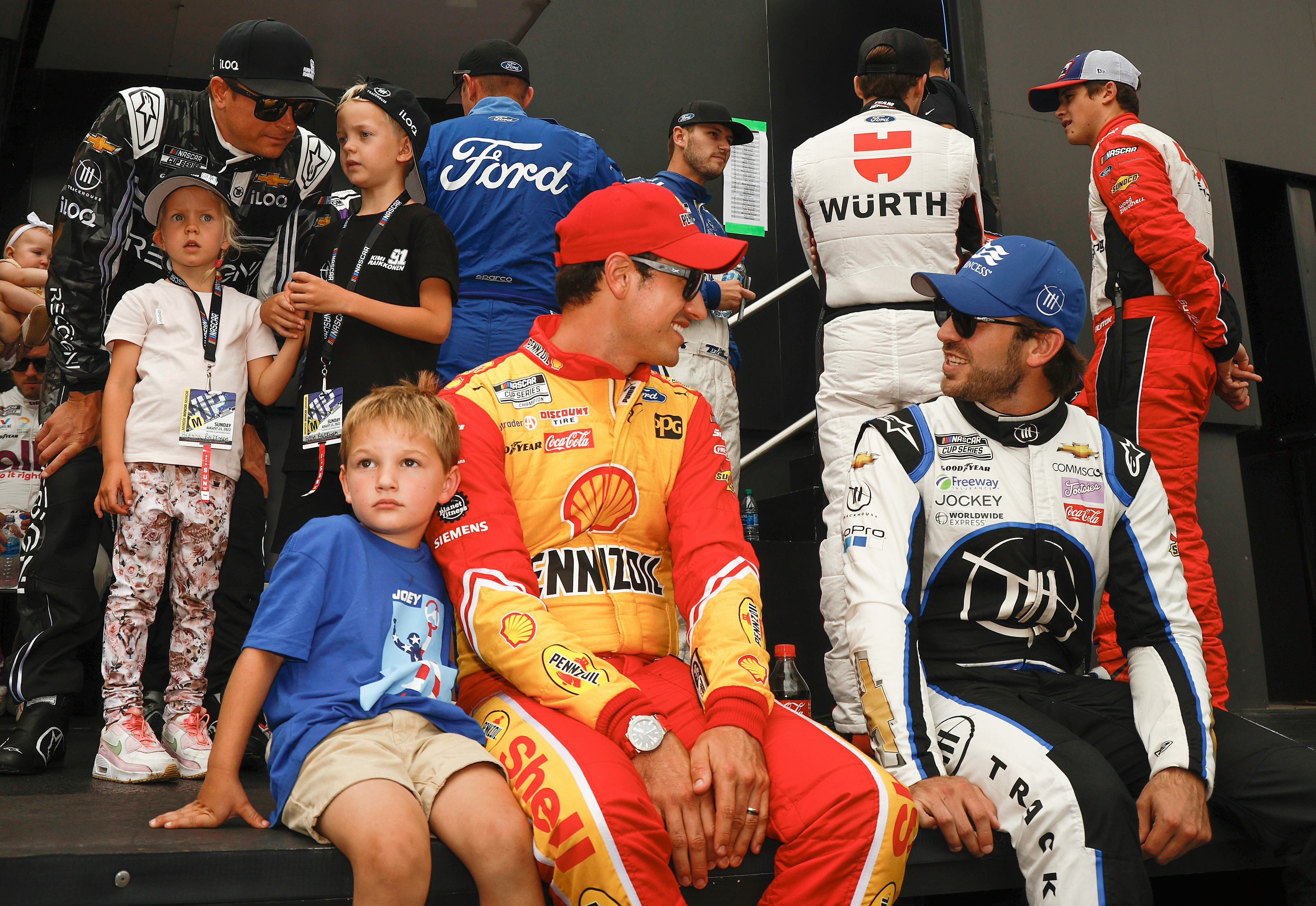 NASCAR's Joey Logano Talks About Racing With And Without the Family