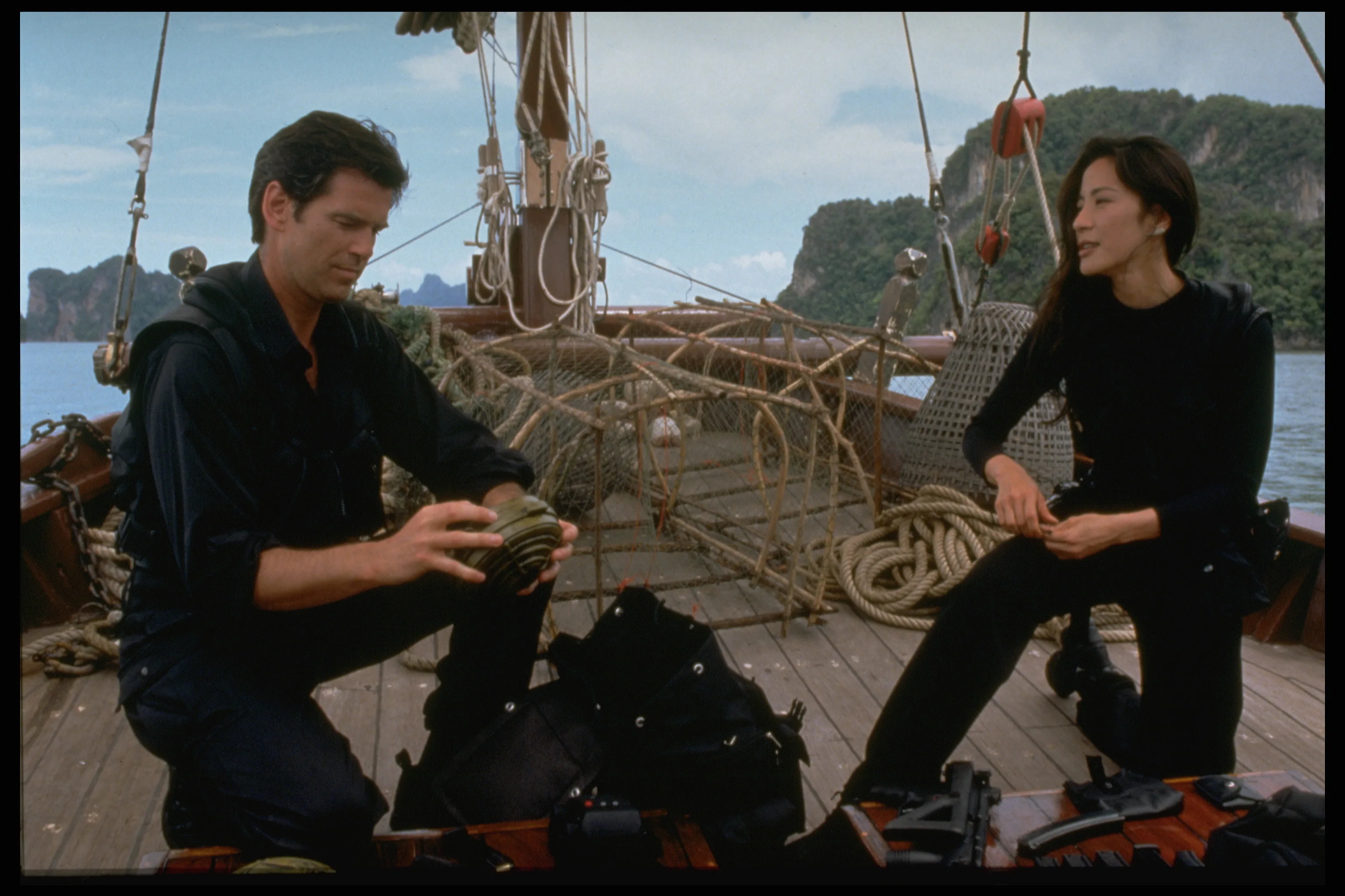 'Tomorrow Never Dies' At 25: When Michelle Yeoh and Pierce Brosnan Made ...
